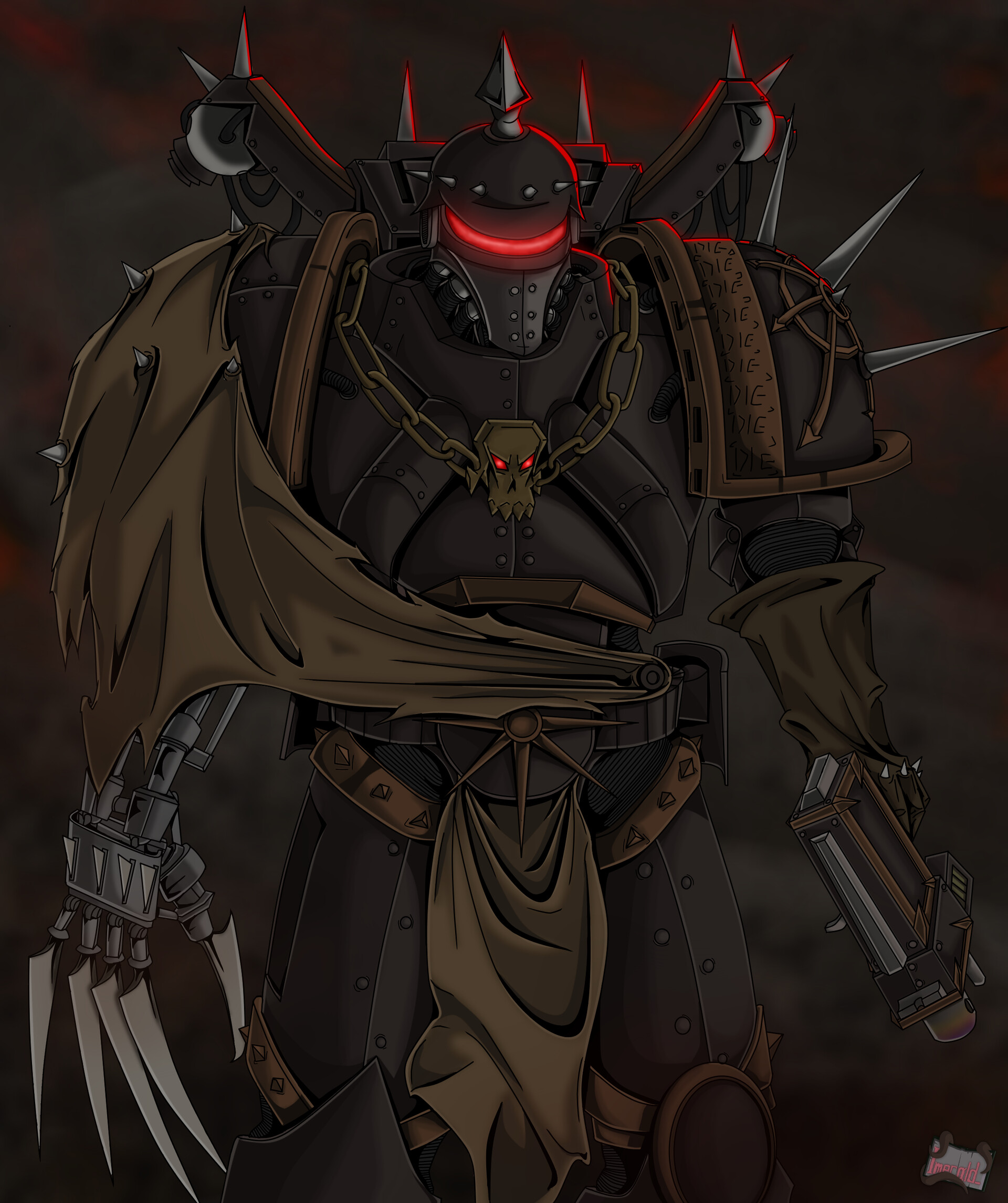 ArtStation - Traitor marine