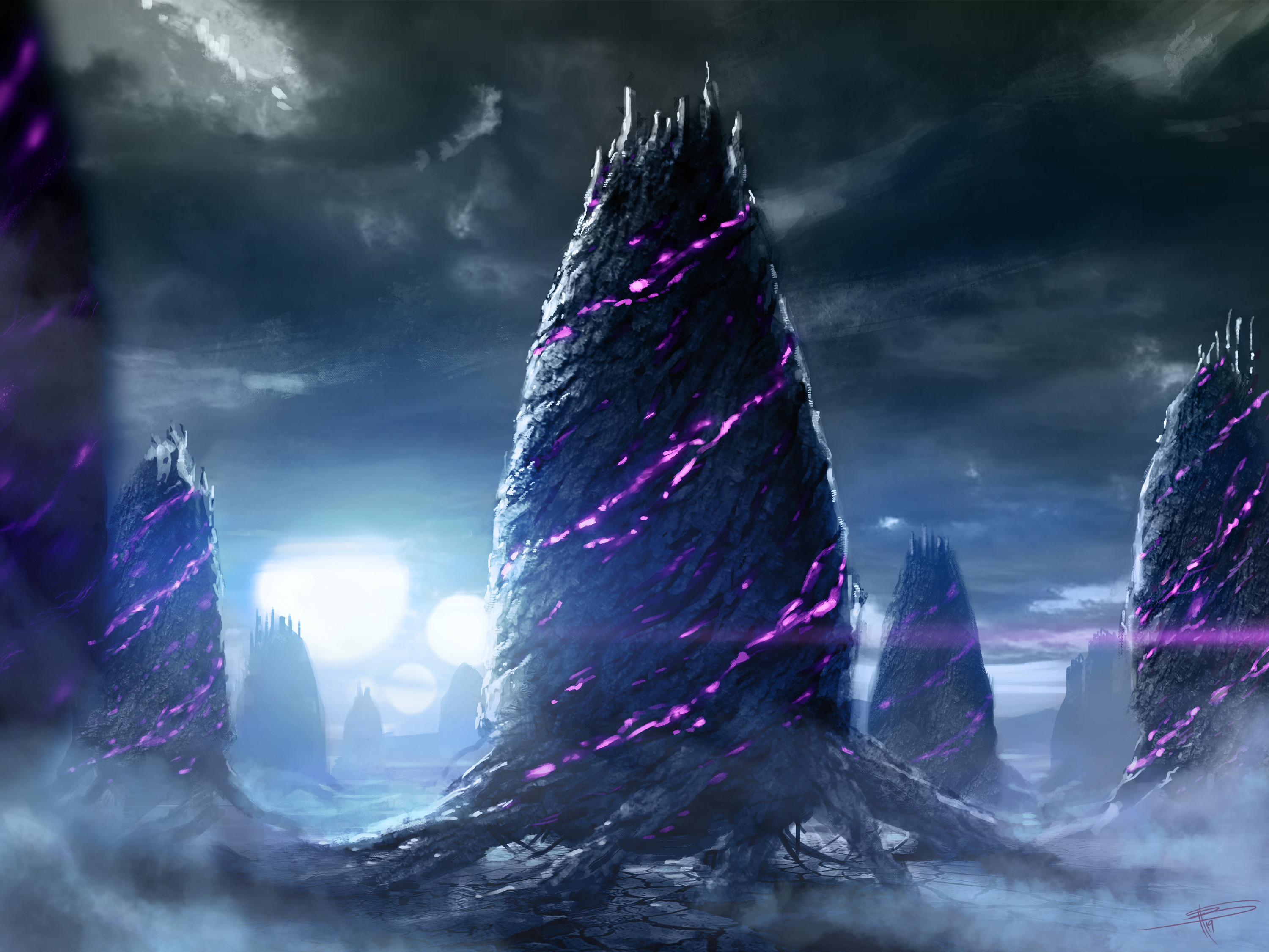 Stasis Cocoons, by Thomas Bignon : r/ImaginaryDwellings