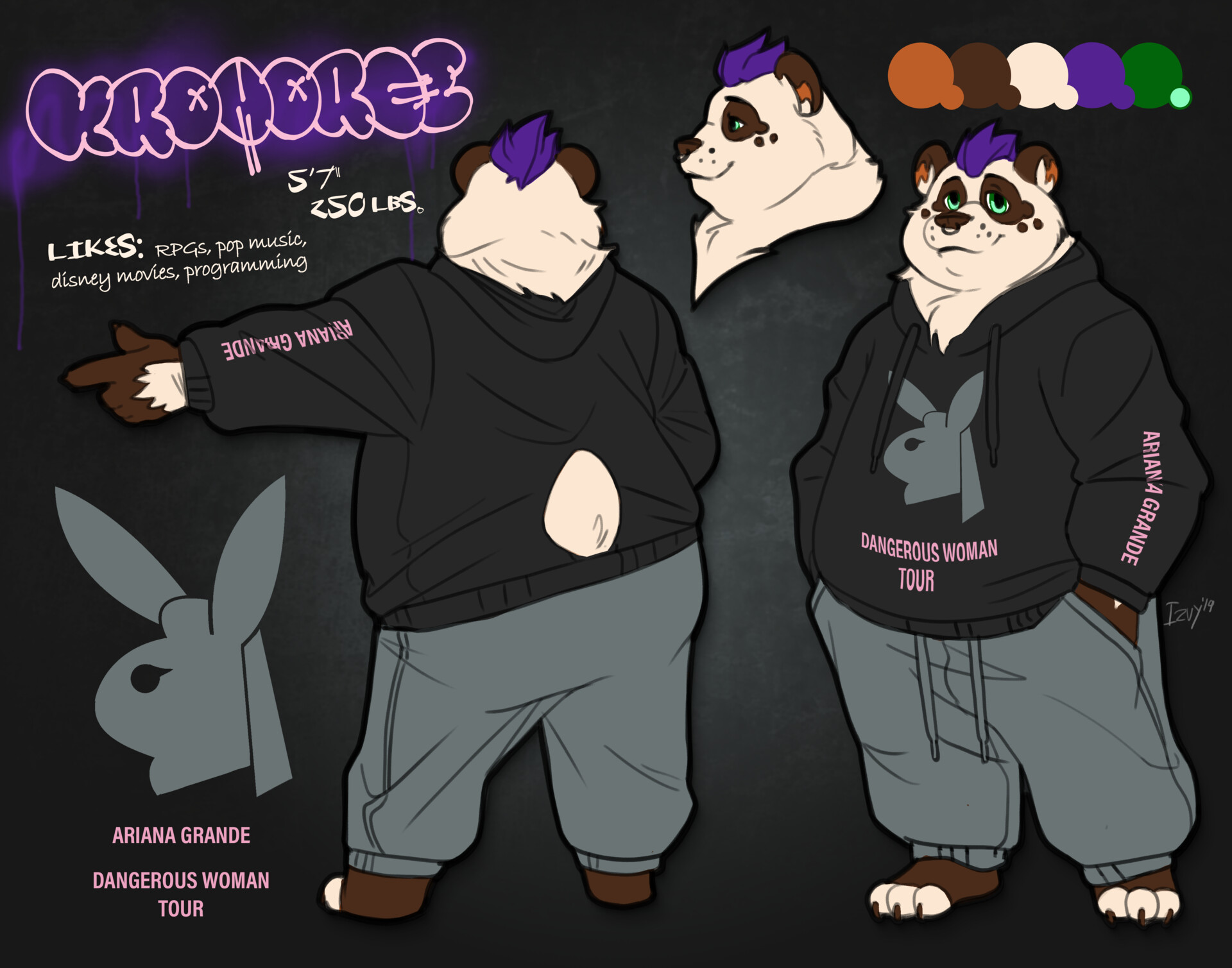 Levi Wheeler - Furry Character design commissions