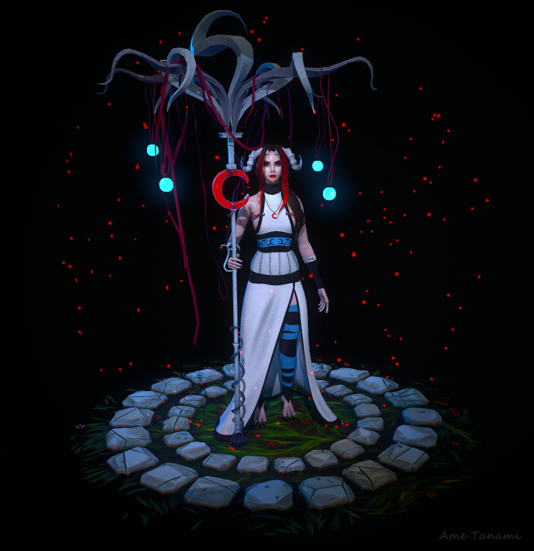 ArtStation - Blood Moon druid