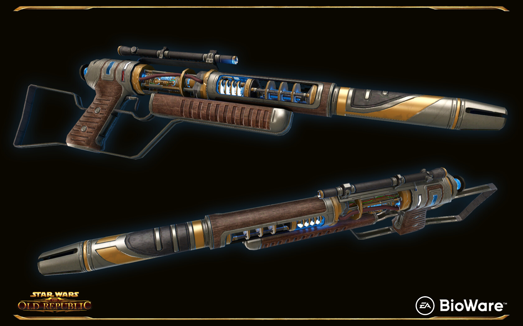 Tanner Hartman - Star Wars: The Old Republic - Arn's Unshielded Weapon Set