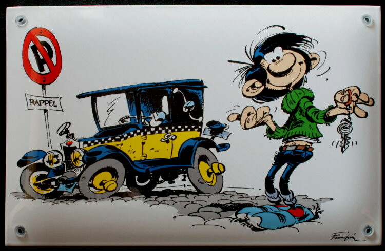 Elliott Shulman - Game Ready Stylized Taxi, La Voiture de GastonLagaffe
