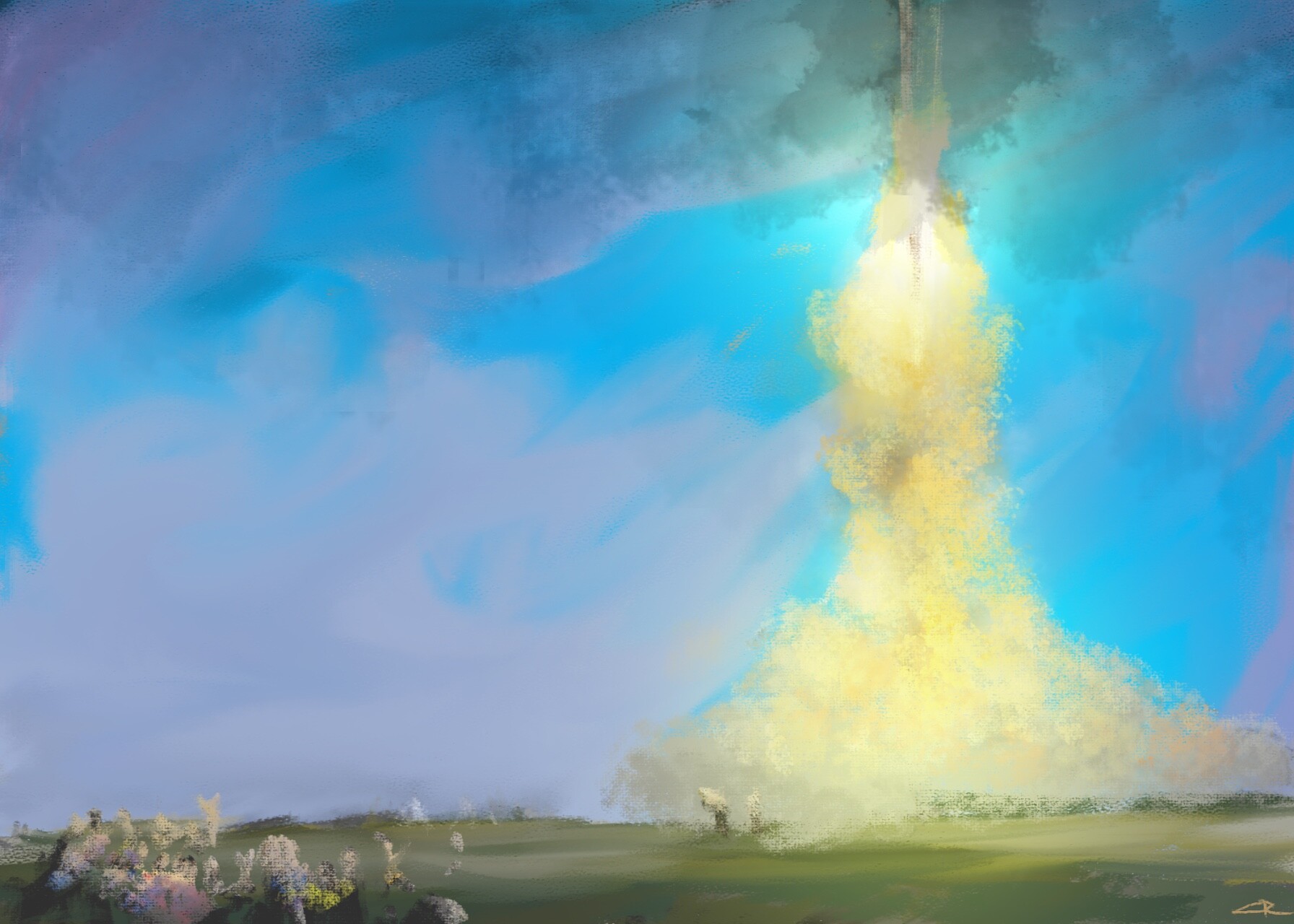 ArtStation - Rocket booster