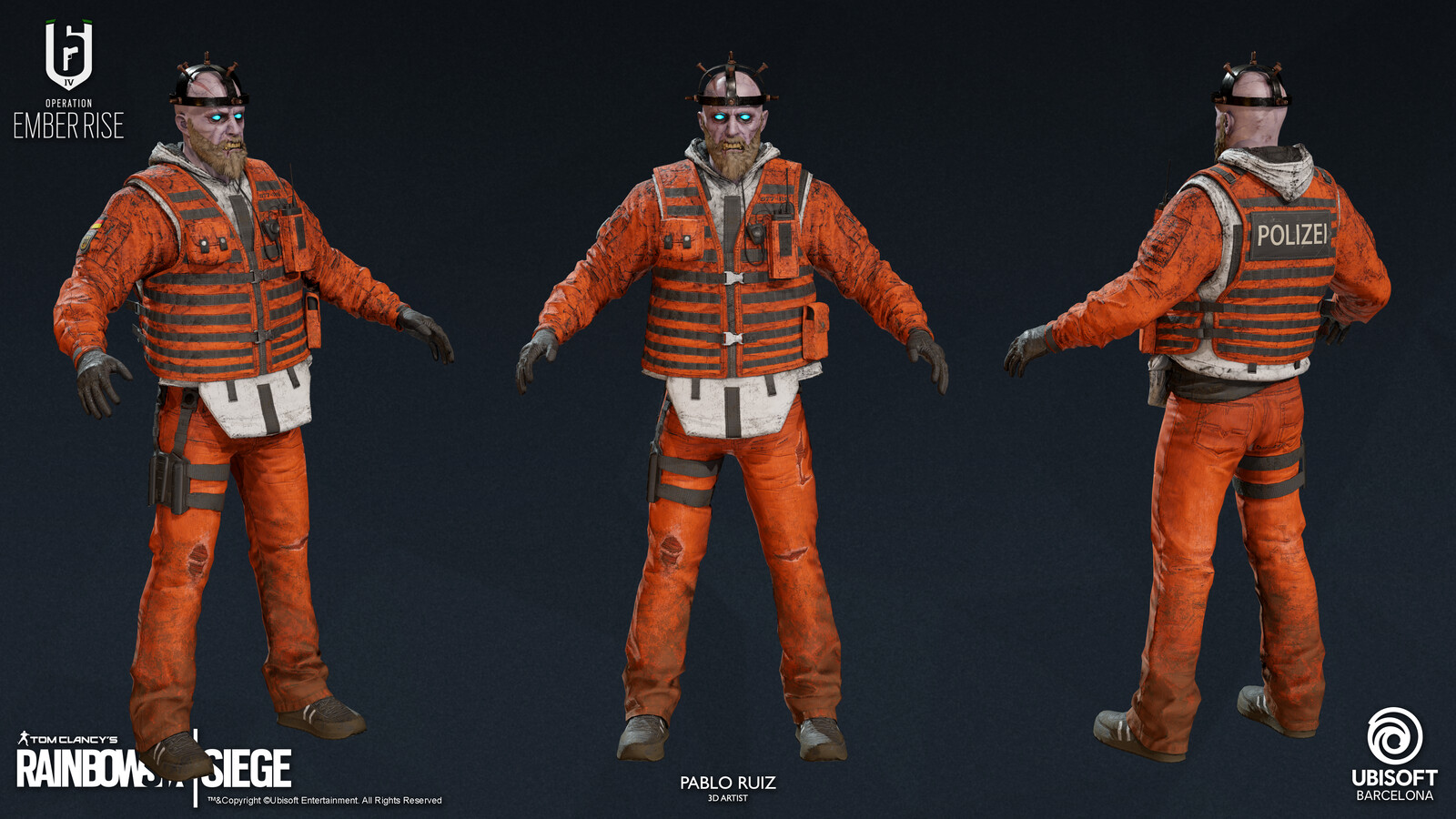 Pablo Ruiz Roldán - Rainbow Six | Siege - Doktor's Curse