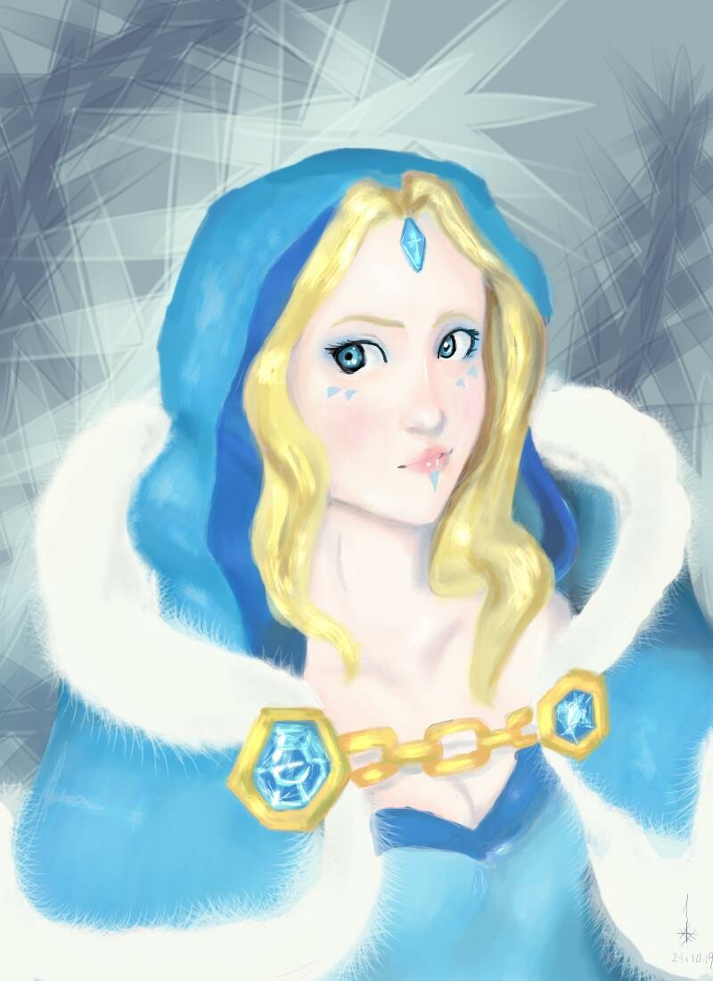 ArtStation - Crystal Maiden - Dota 2
