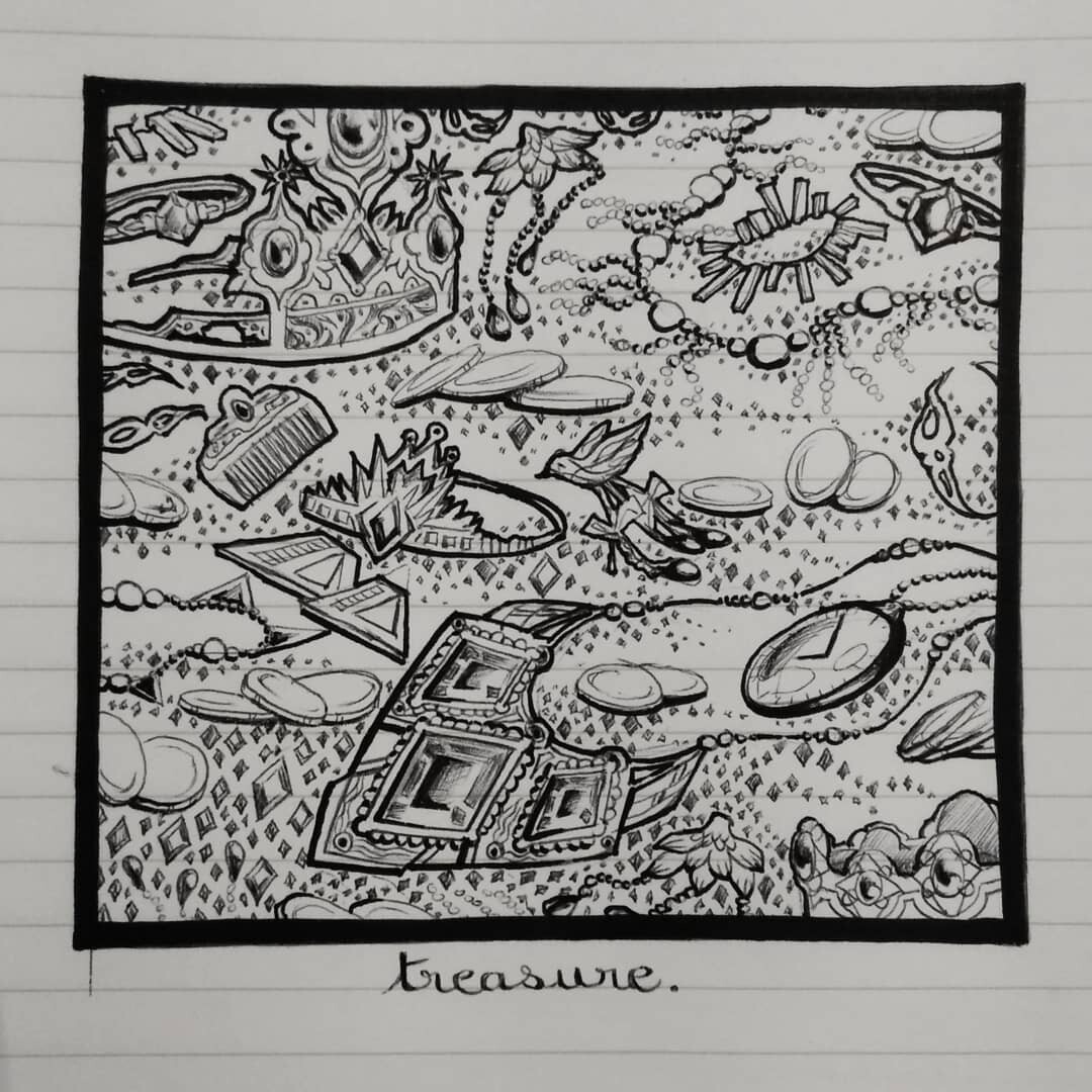 ArtStation - Inktober 2019 - day 21: Treasure
