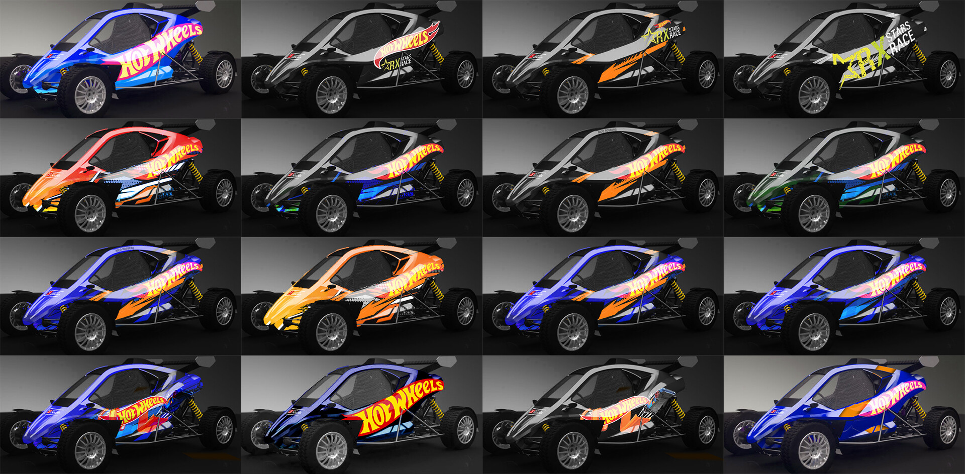 ArtStation - Carcross Livery Design | Catalunya RX - Hot Wheels RX ...