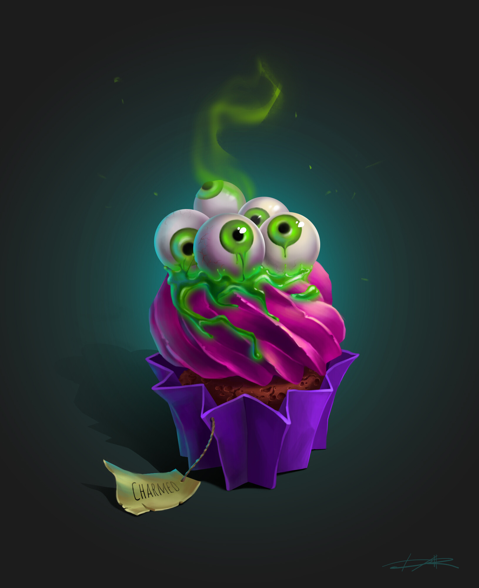 ArtStation - Charmed Cake