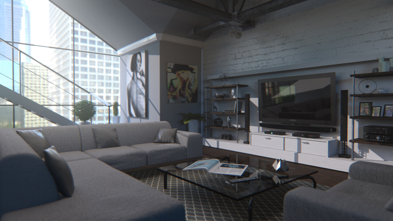 ArtStation - Loft Apartment