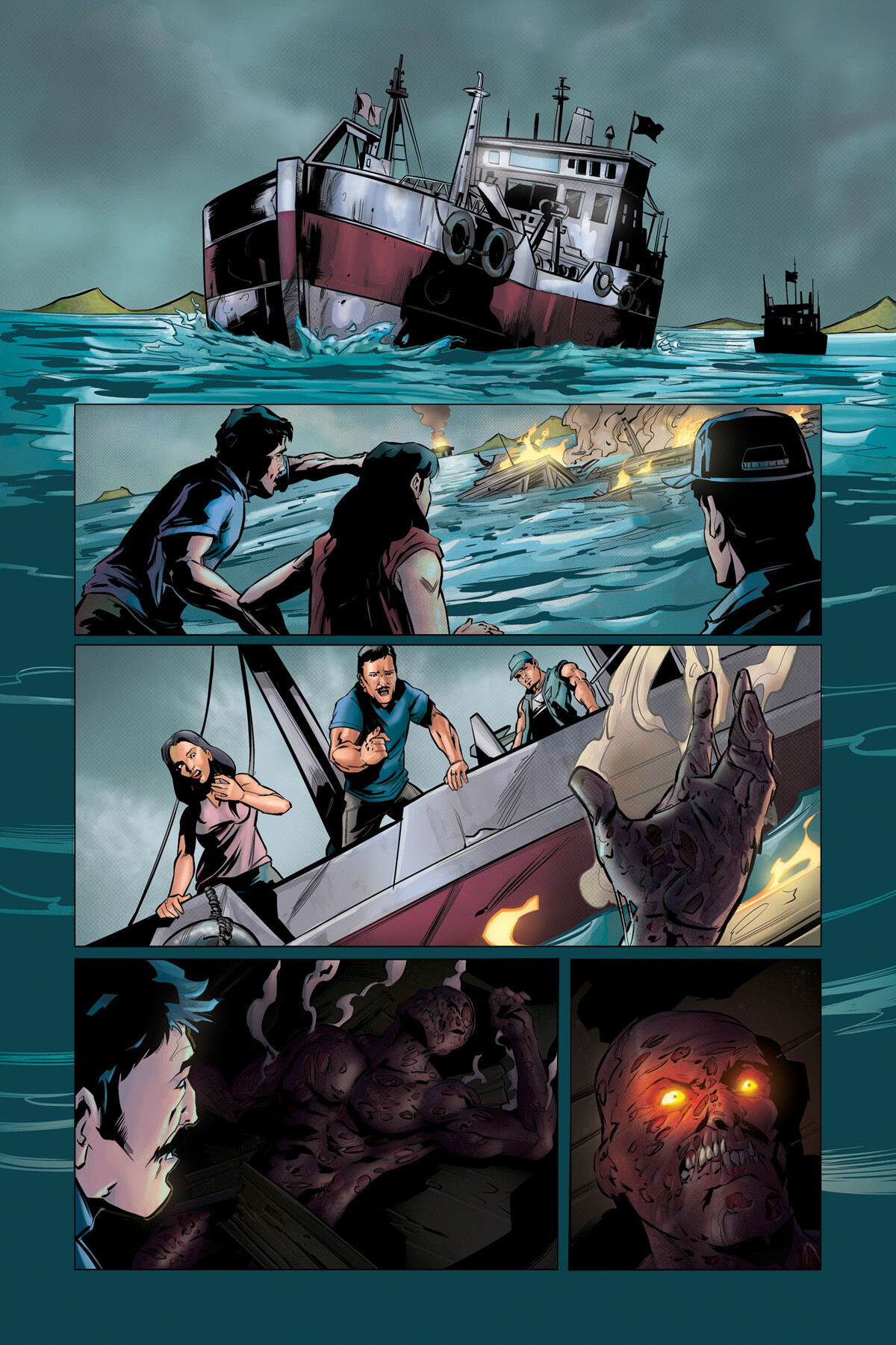 George Wolf - Page Force BR Official Comics #2 (Colors)