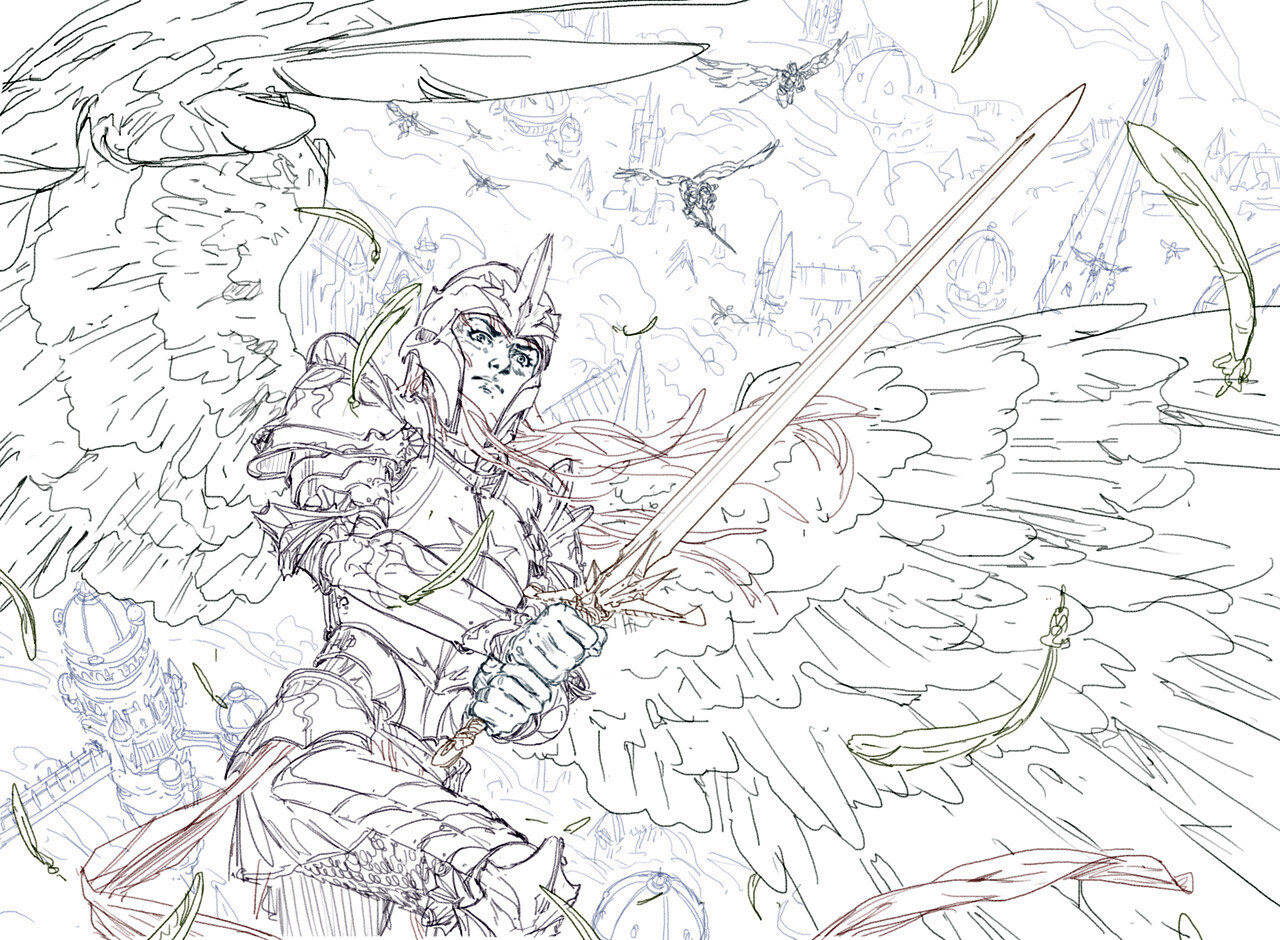 Johannes Voss - MtG: Sunblade Angel