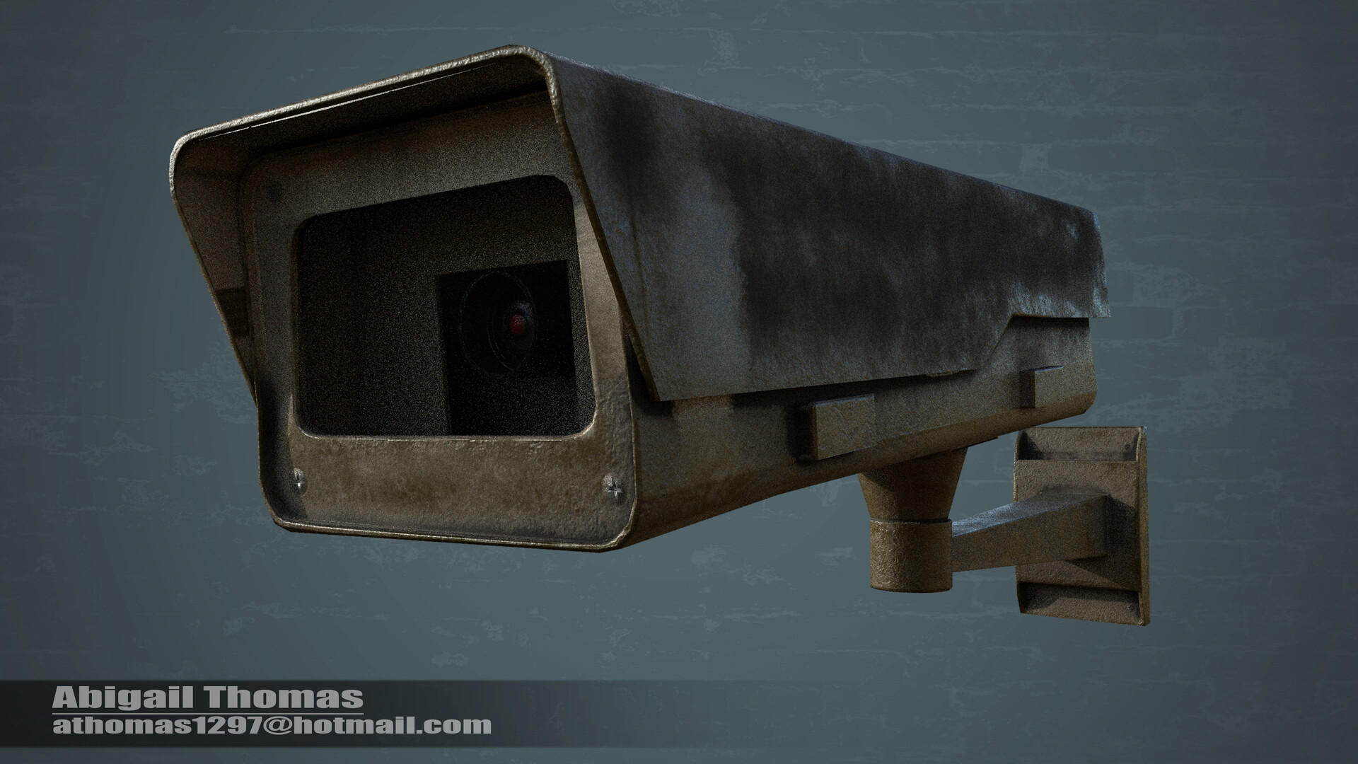 ArtStation - Dirty Security Camera (Final)