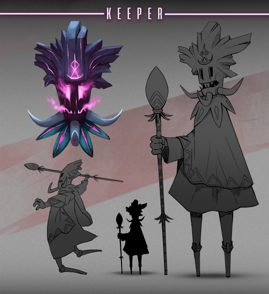 ArtStation - Character design - Keeper