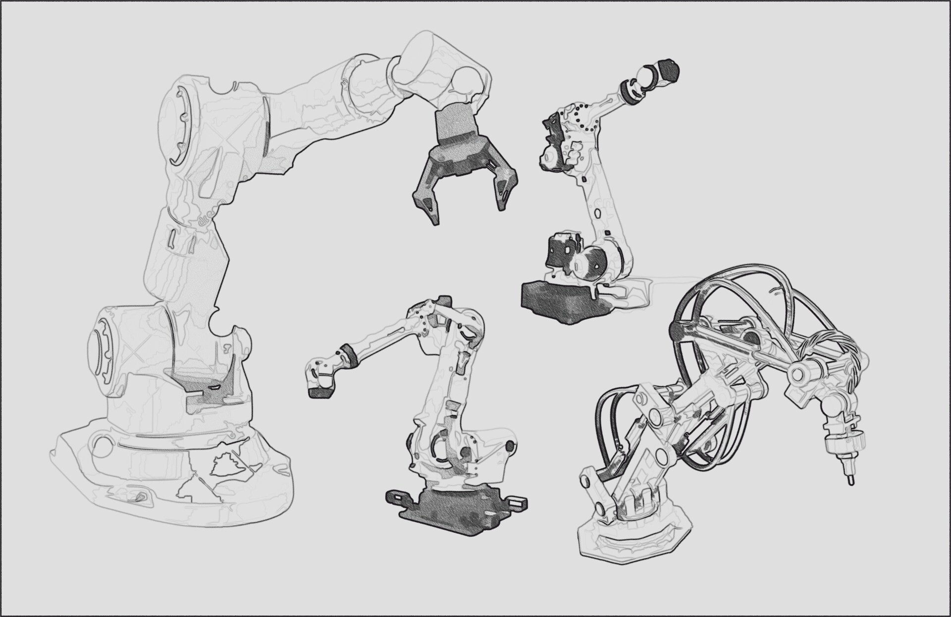 ArtStation - Robo arms