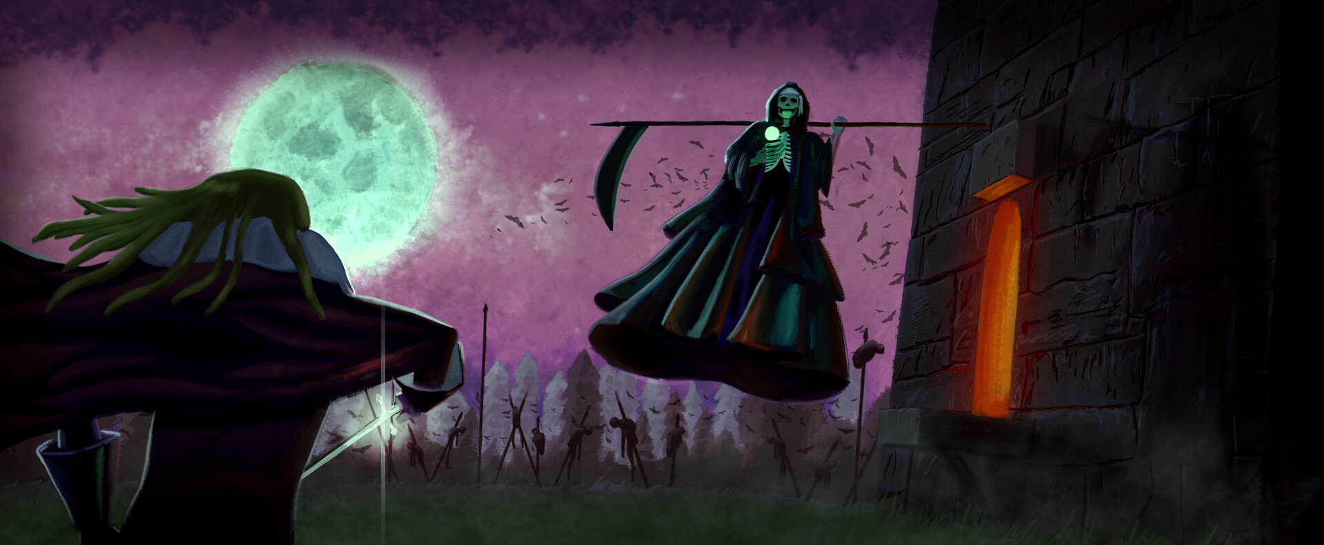 ArtStation - Alucard vs Death