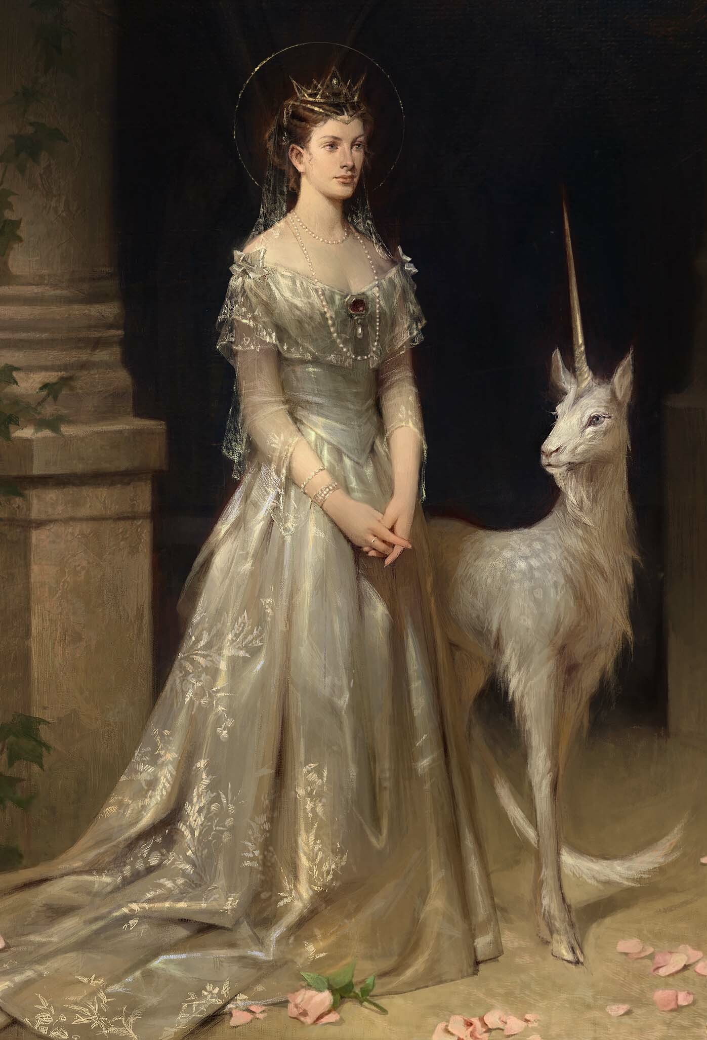 Princess and her Handmaiden by Betty Jiang : ImaginaryNobles