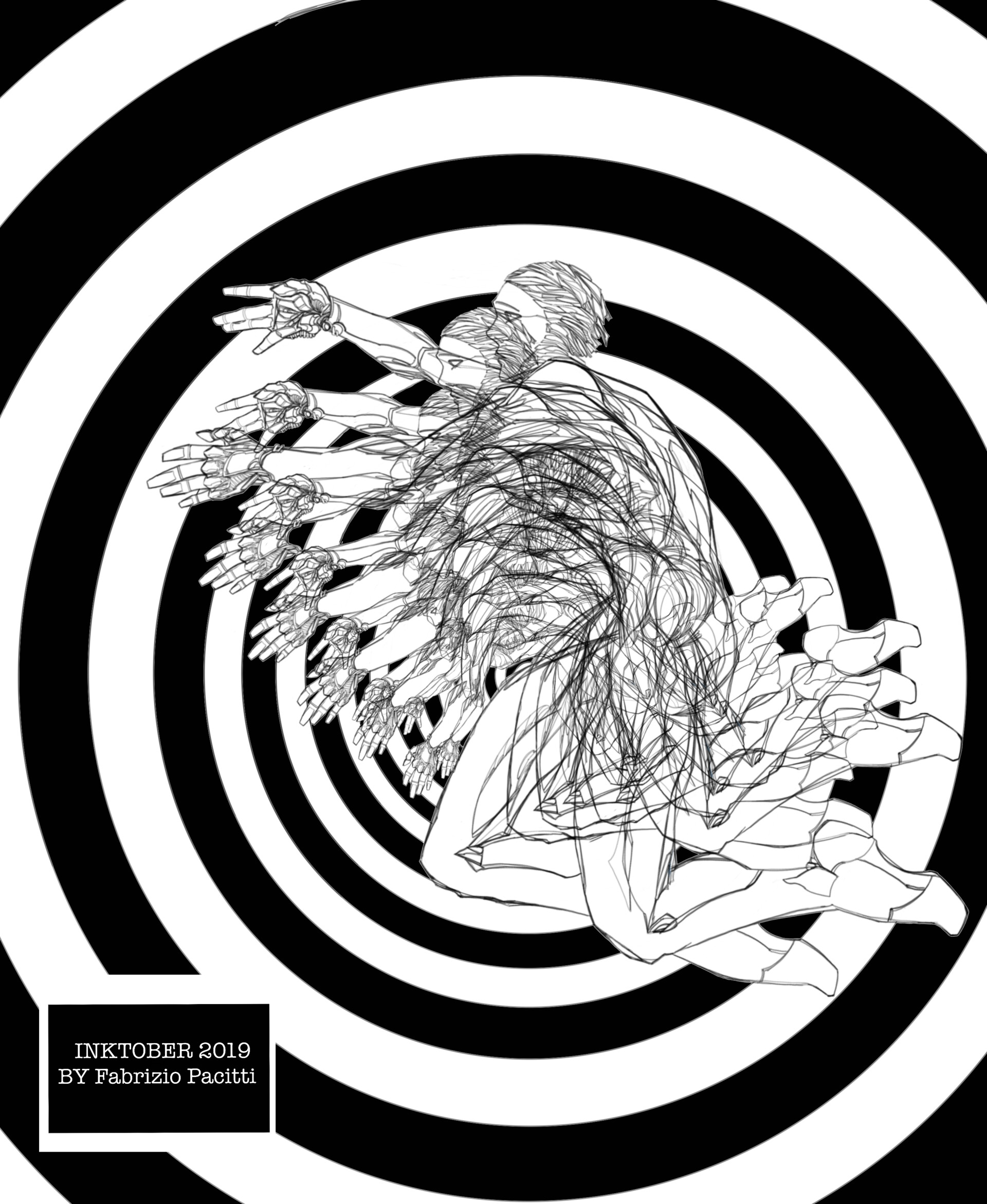 ArtStation - INKTOBER 2019 prompt 24 DIZZY