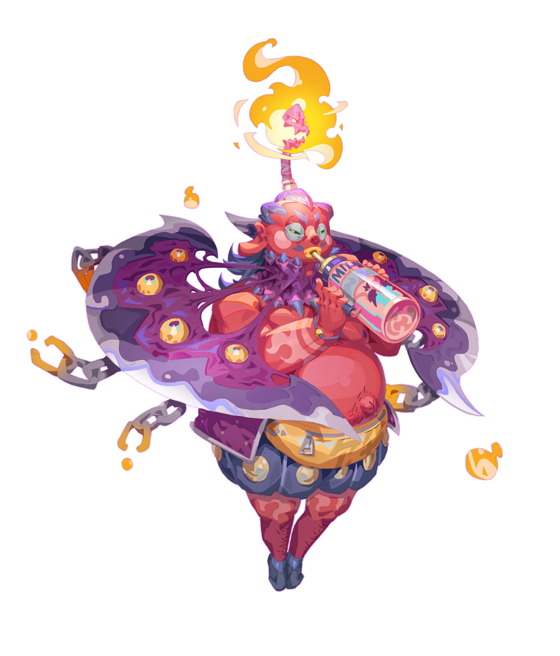 ArtStation - Red baby