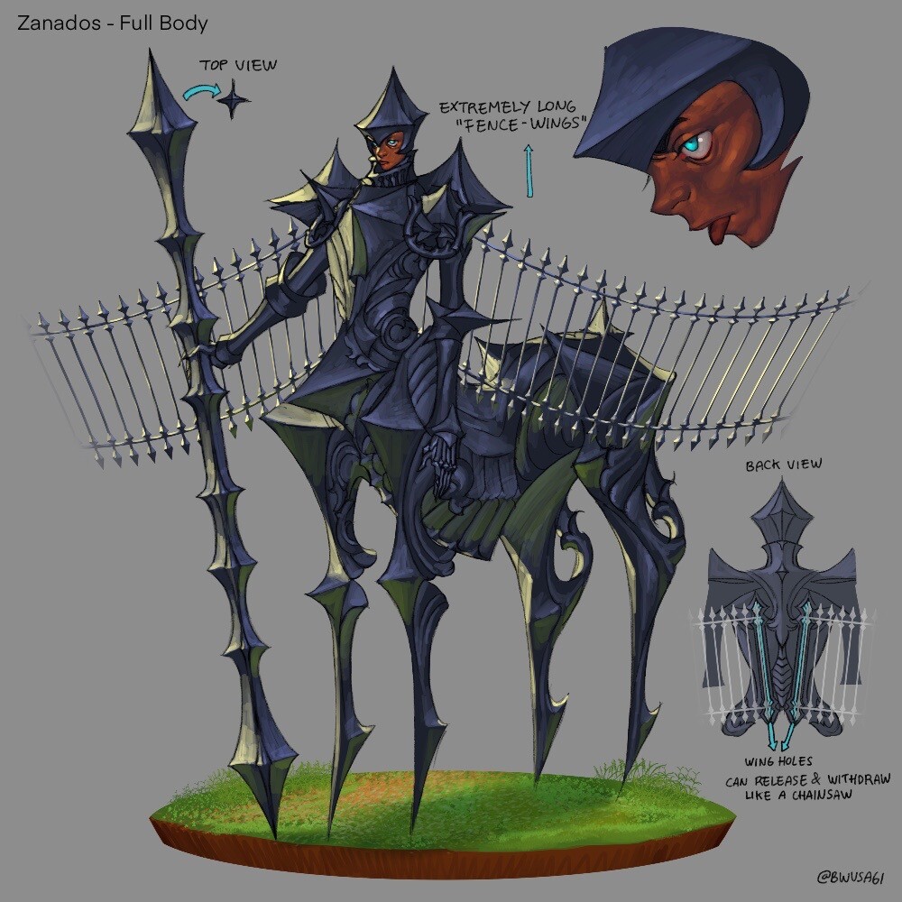 ArtStation - Zanados the Gate Centaur