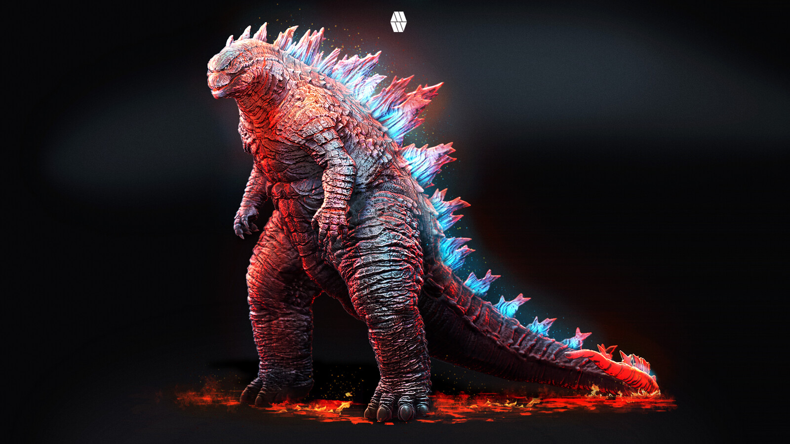 Marcus Whinney - Godzilla - creature concept (Fan Art)