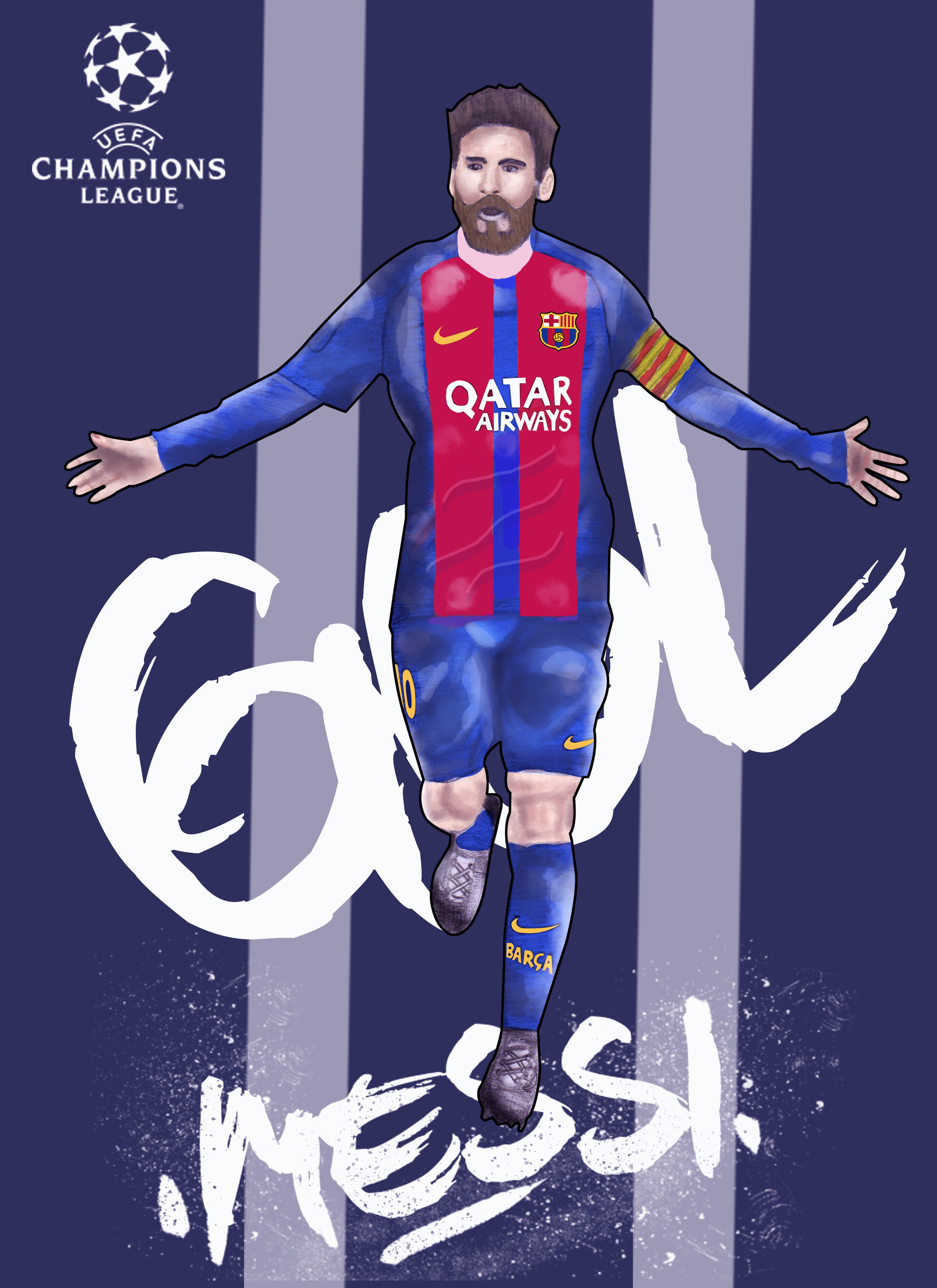 ArtStation - Concept Art Lionel Messi