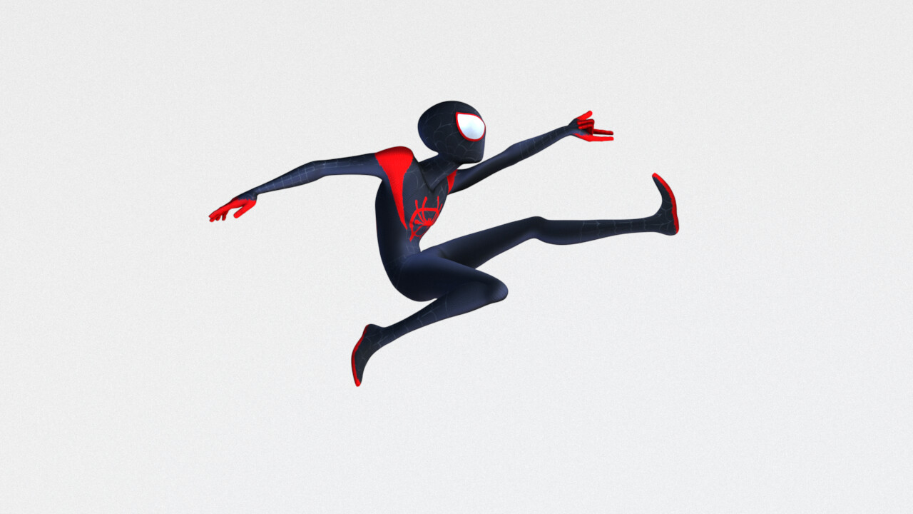 ArtStation - Spider-Verse Pose Practice