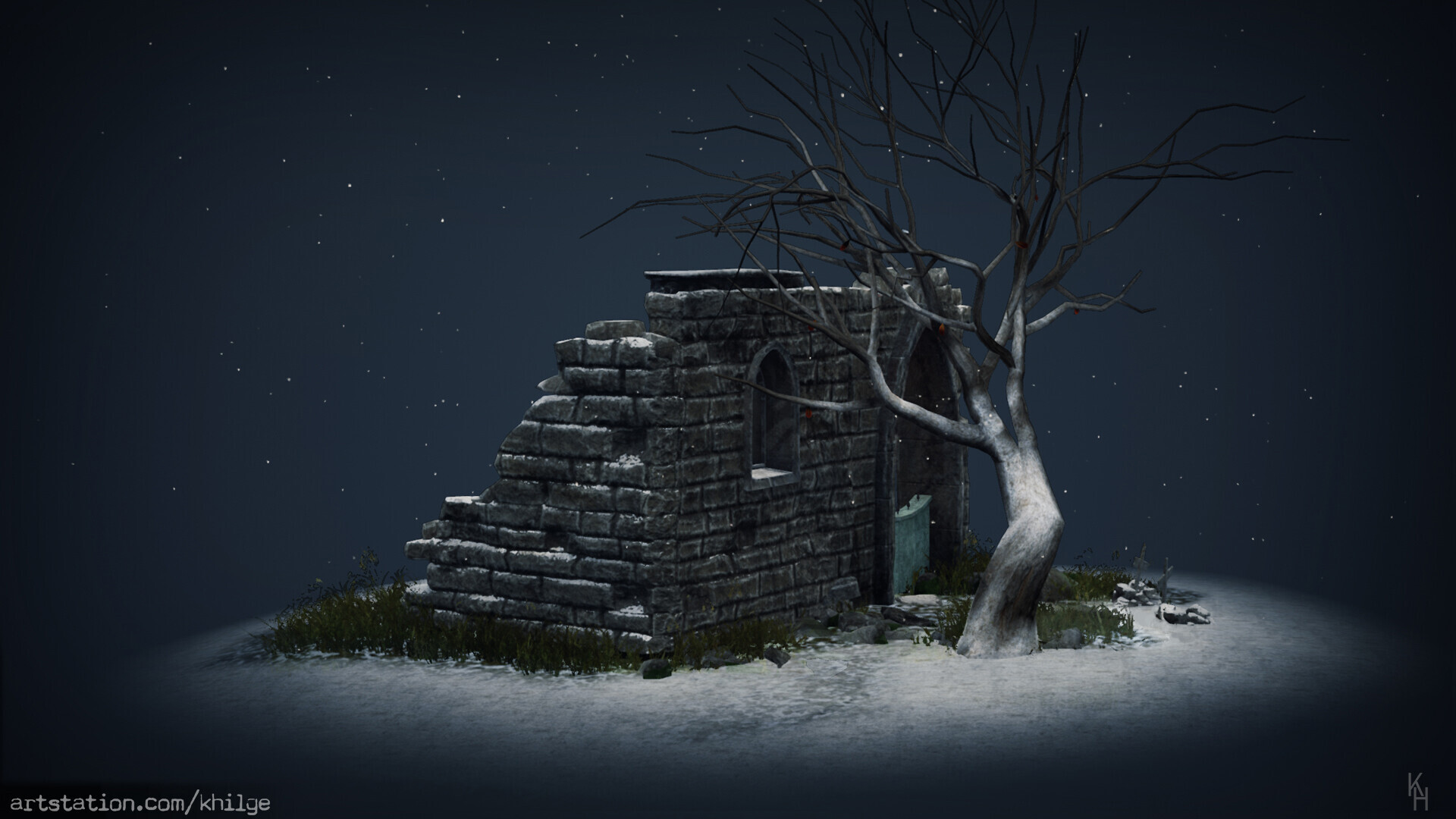 Krista Hilge - Gothic Diorama