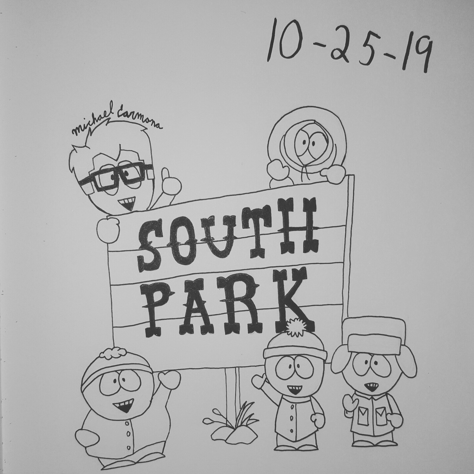 south park coloring sheets