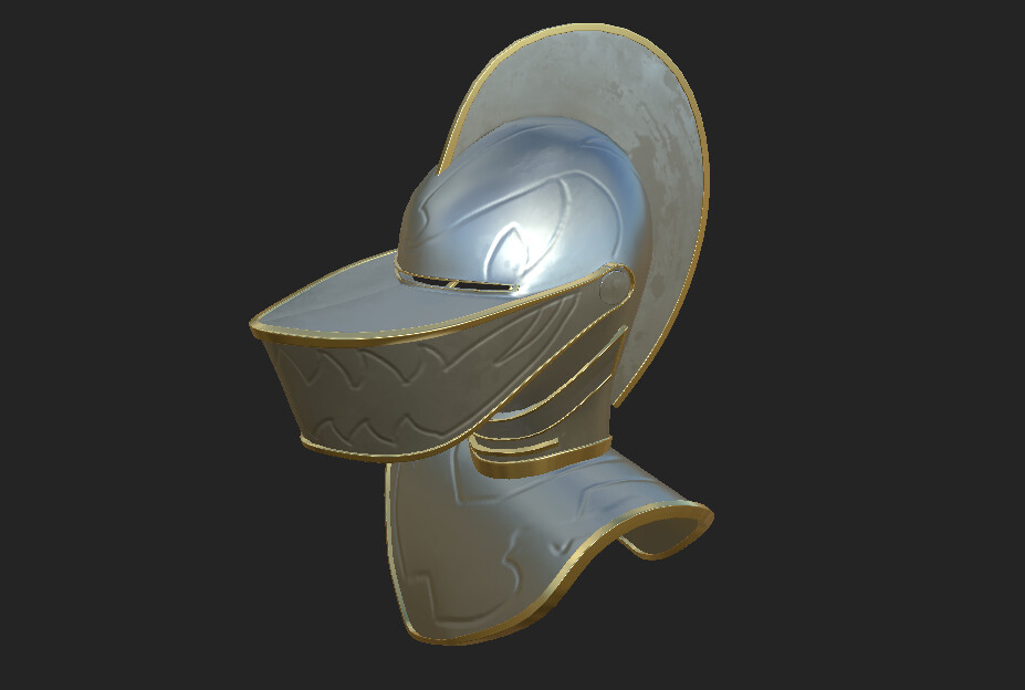 ArtStation - Medieval Helmet