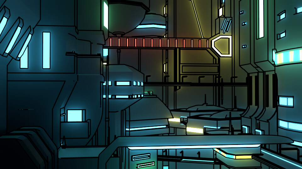 ArtStation - Future Lights