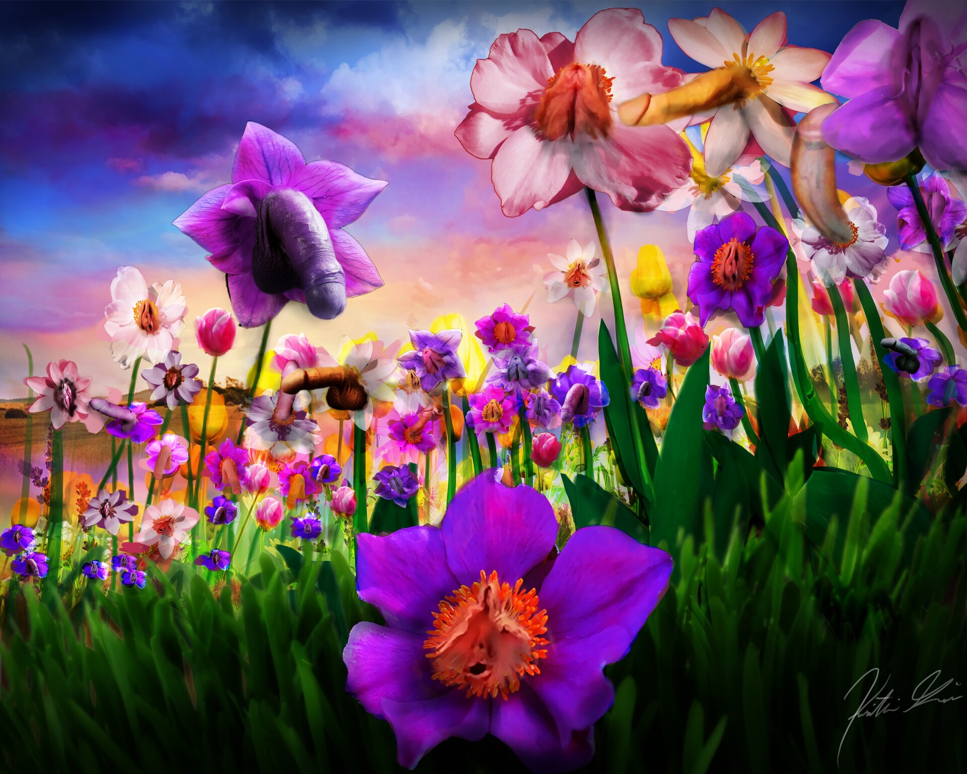 ArtStation - Genital Flowers, Terra - Essence Art