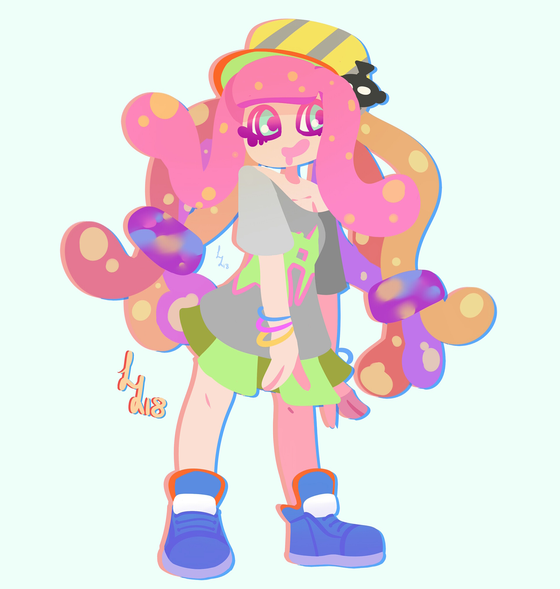 ArtStation - ABXY (Splatoon) 2018