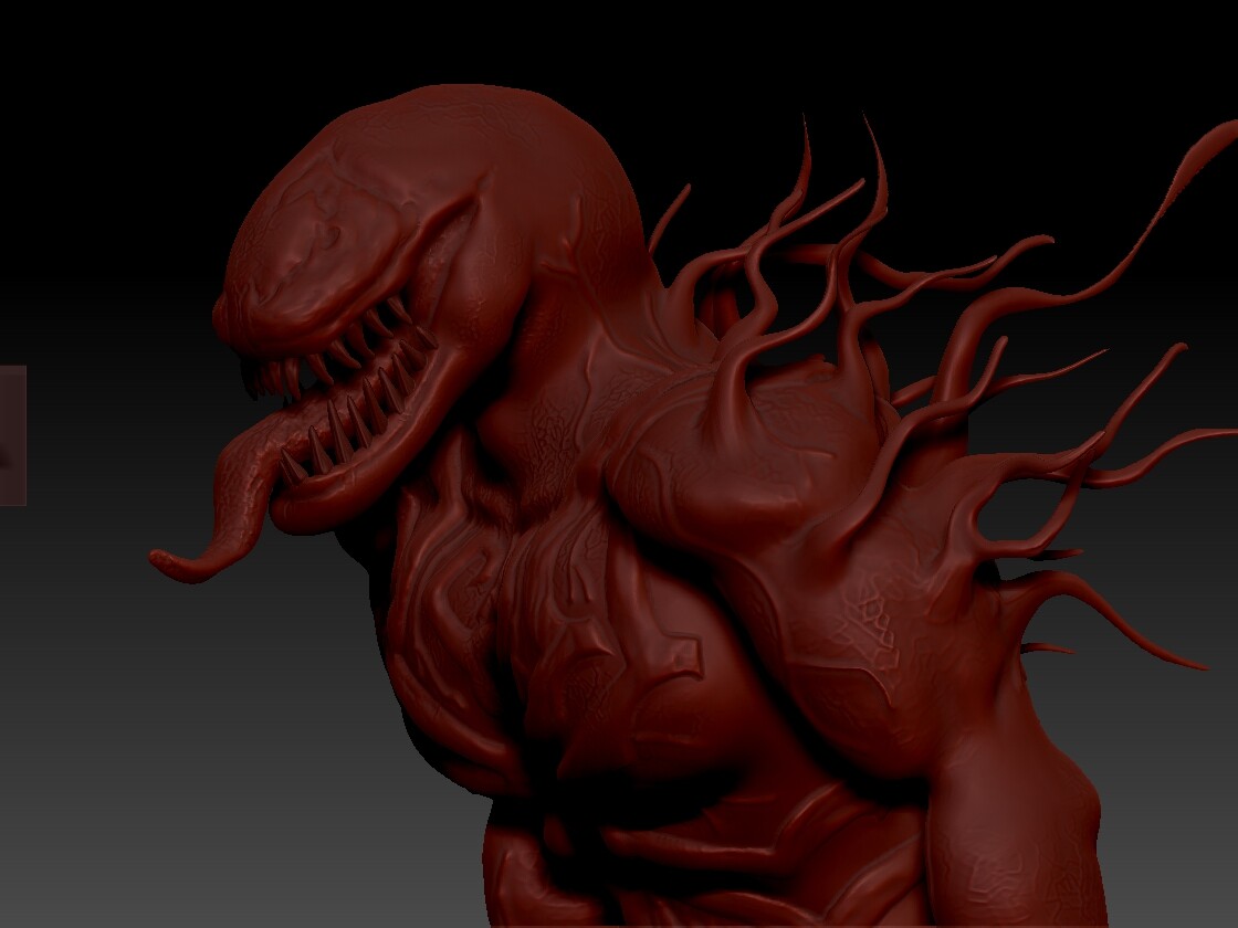 ArtStation - Venom Concept: Sculpted in Zbrush