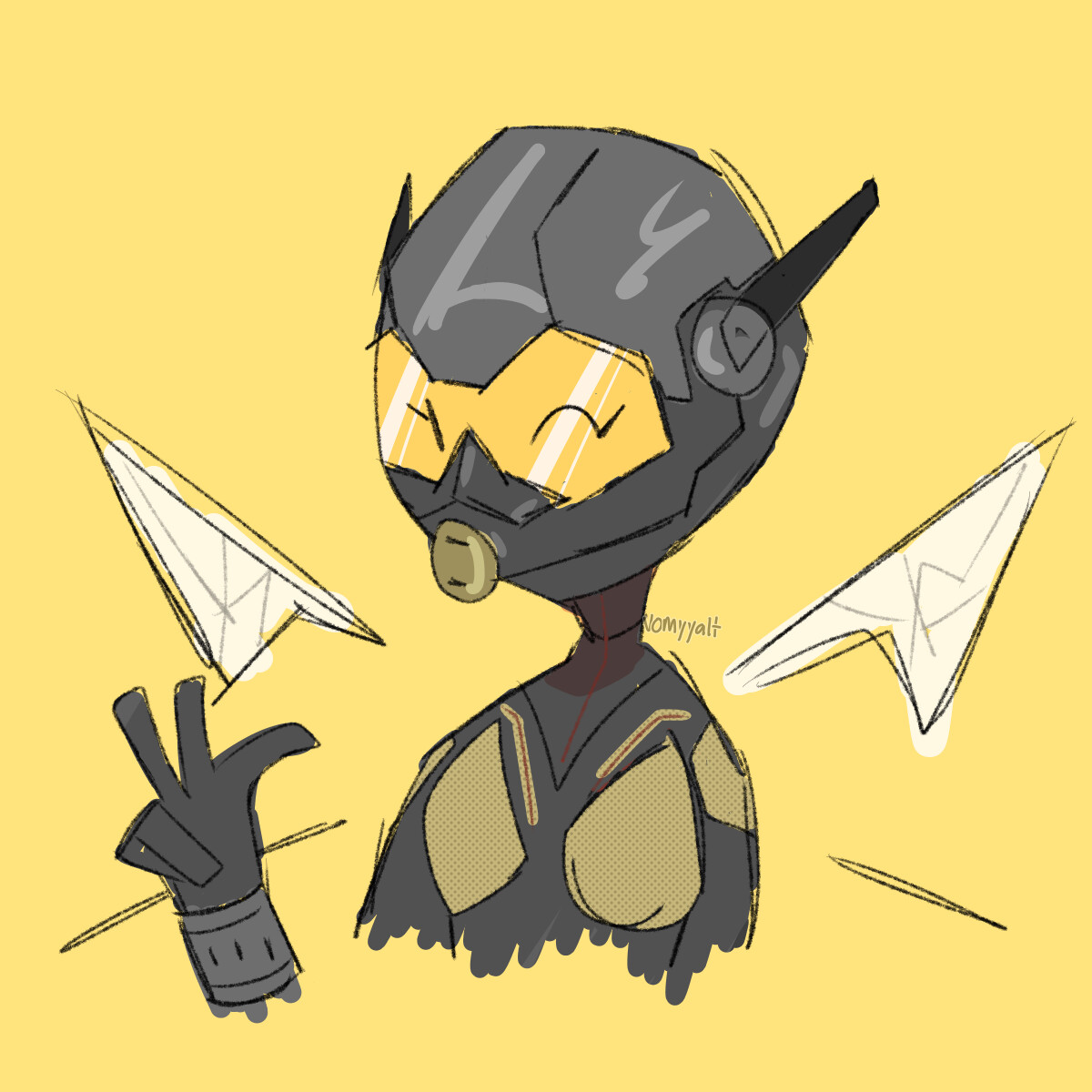 how to draw chibi wasp