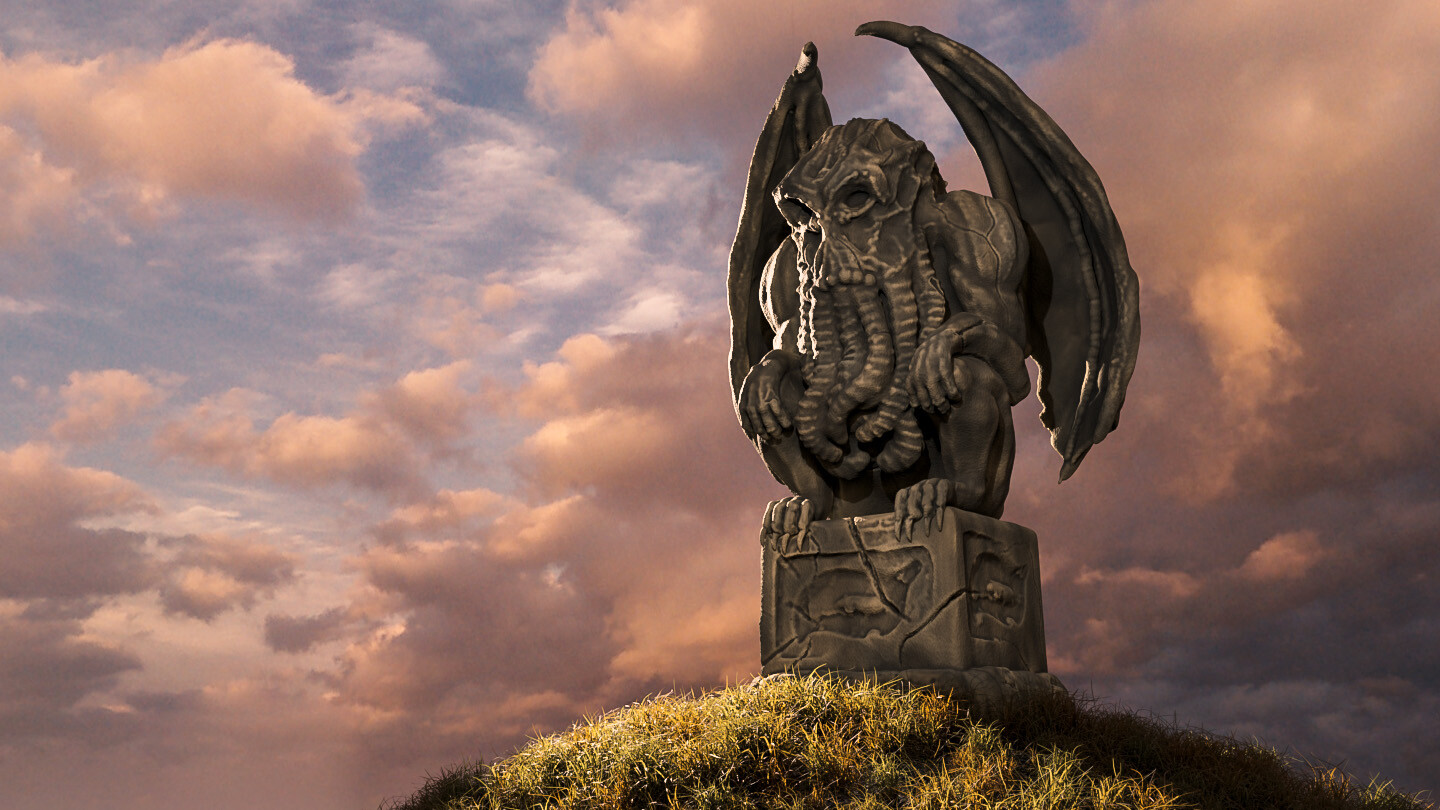 Keith Talbot - Cthulhu Statue