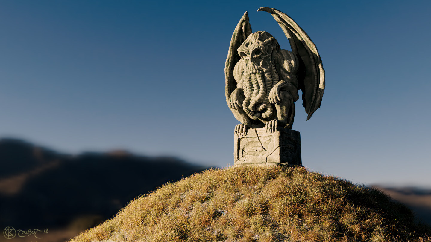 Keith Talbot - Cthulhu Statue