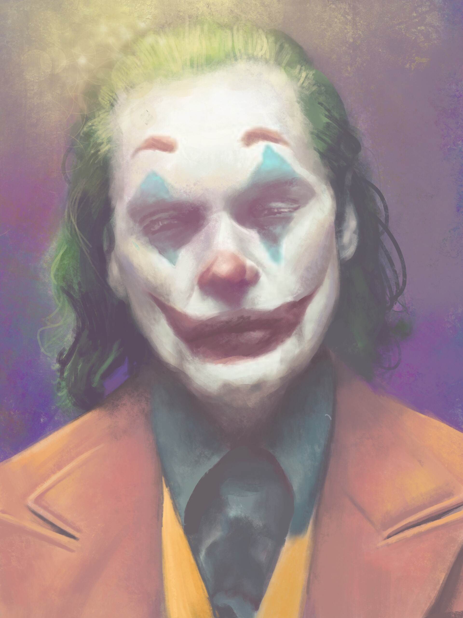 ArtStation - Joker Portrait on Procreate