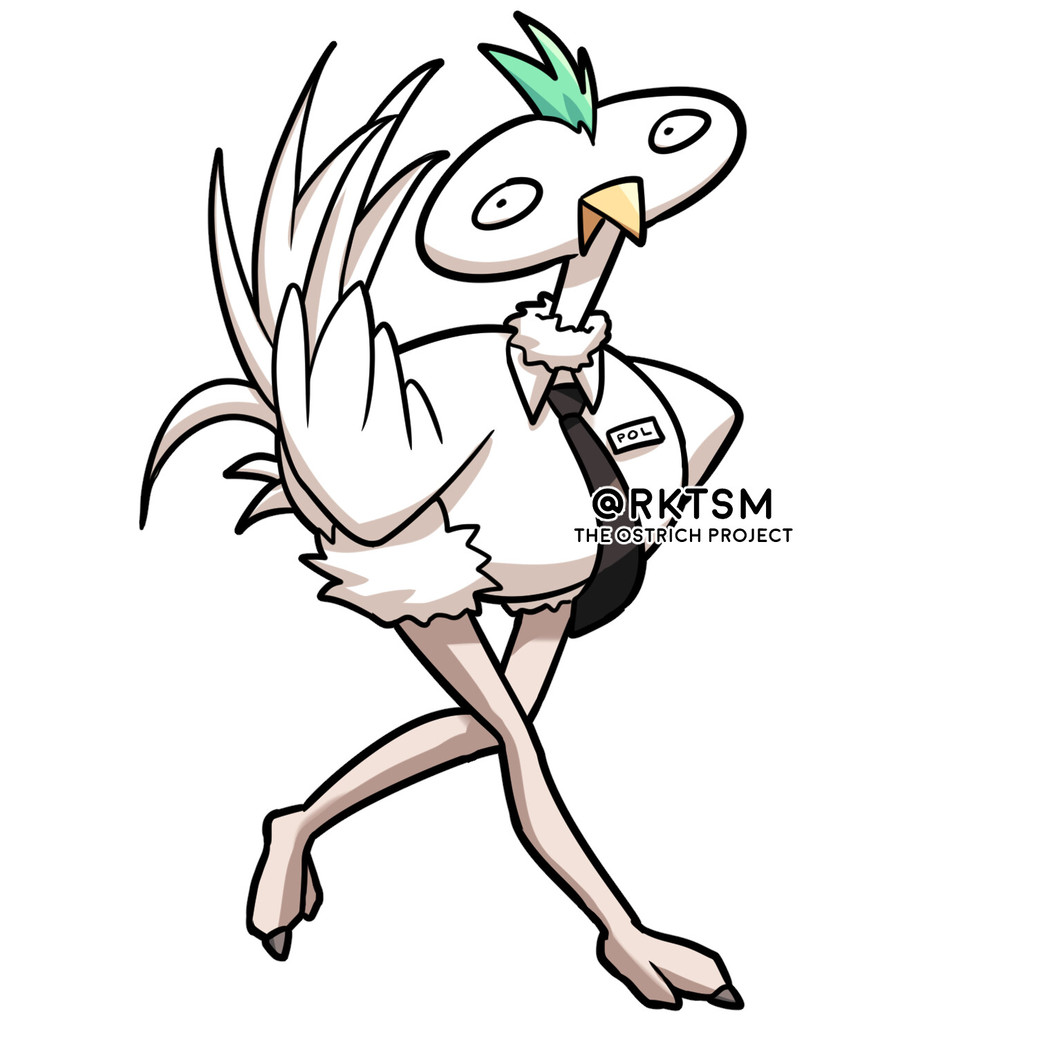 ArtStation - The Ostrich Character Creation - Pol