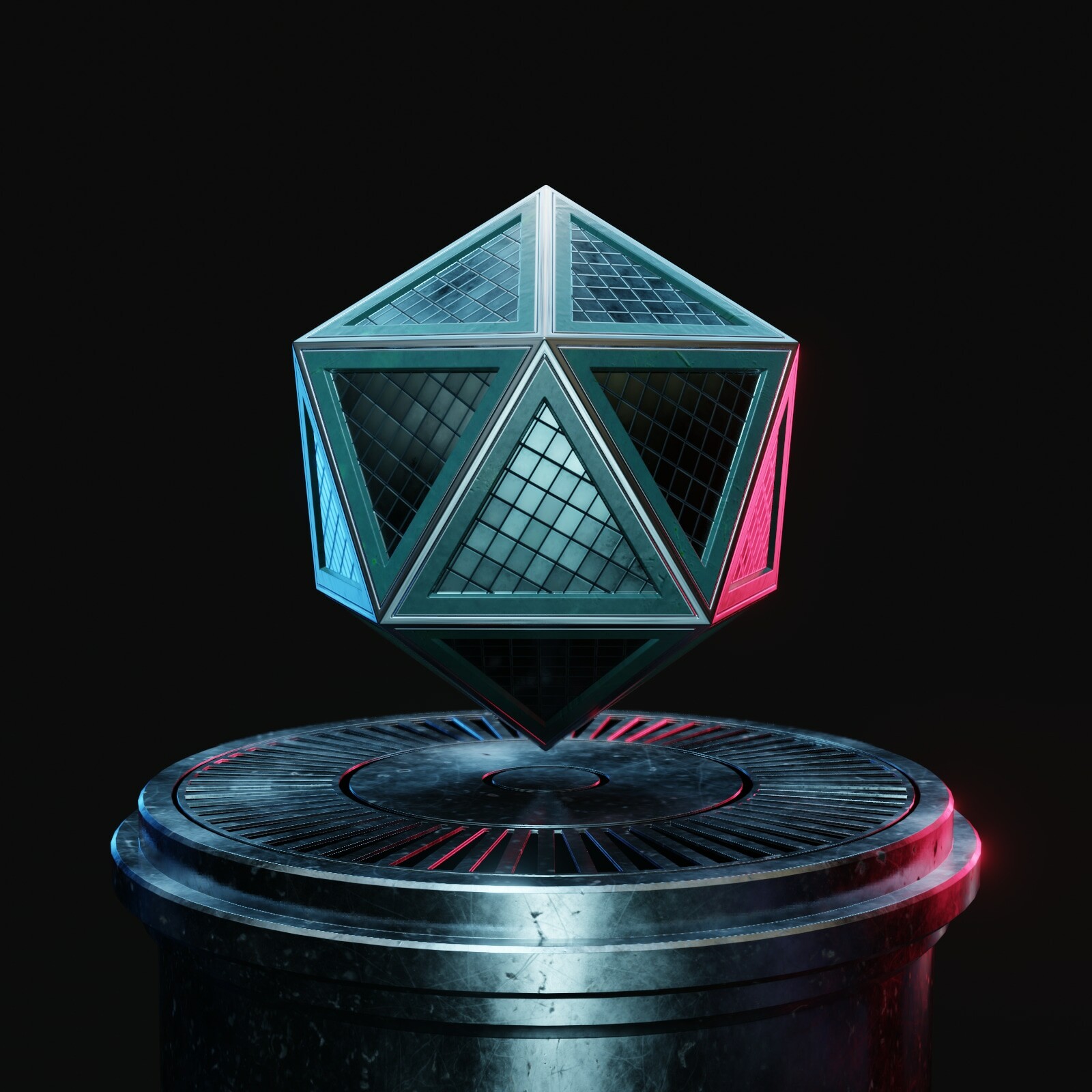 ArtStation - Icosahedron - 3D Motion