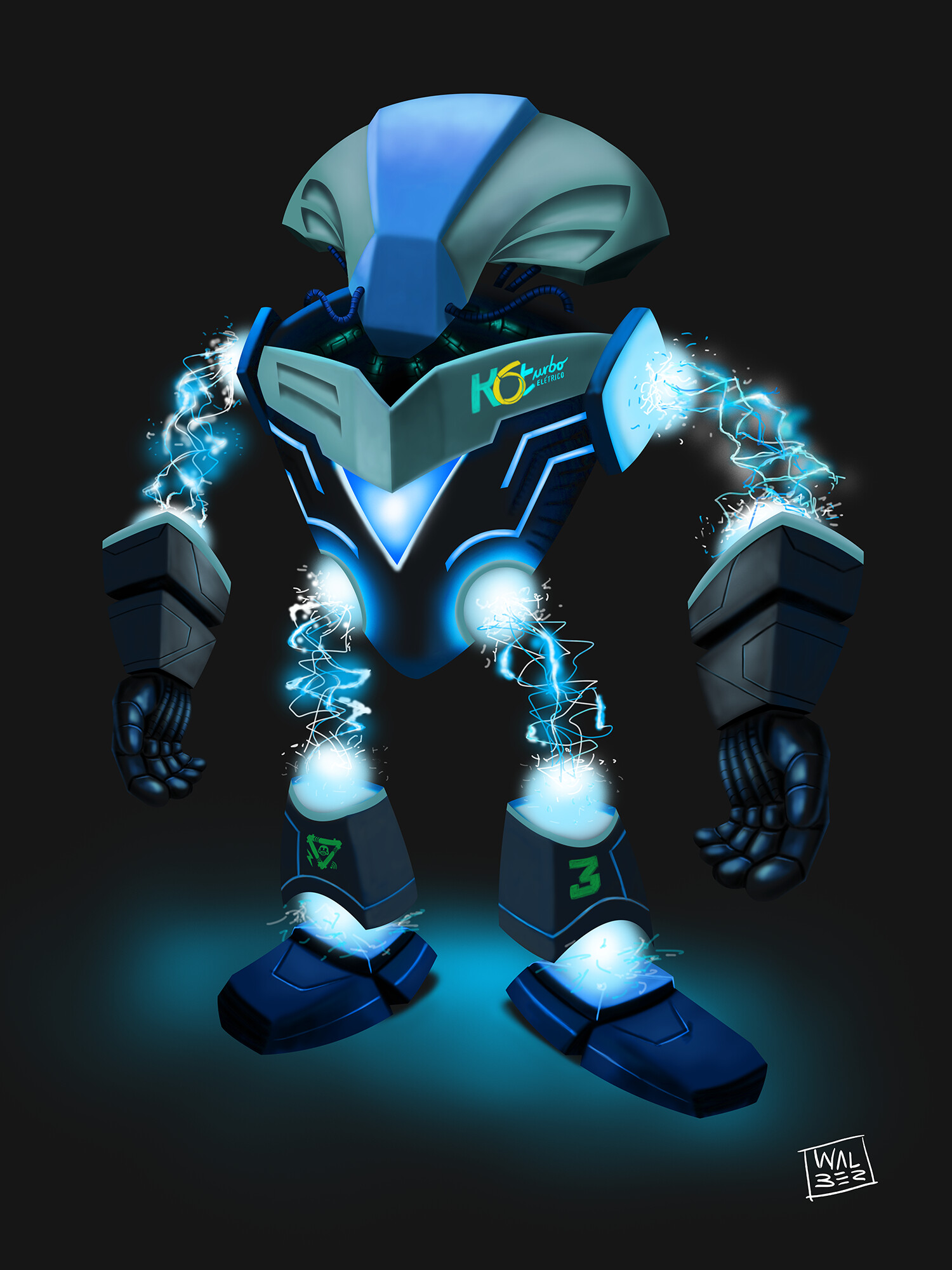 ArtStation - Robot Eletric