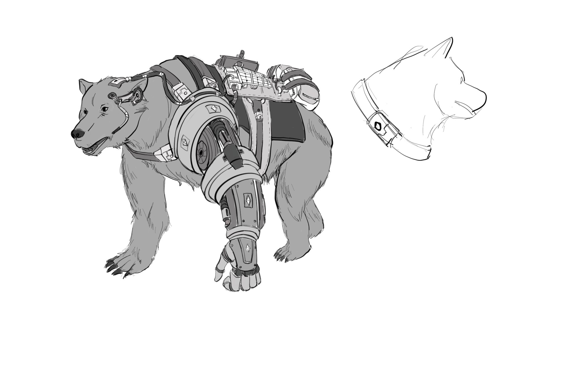ArtStation - Cyborgbear