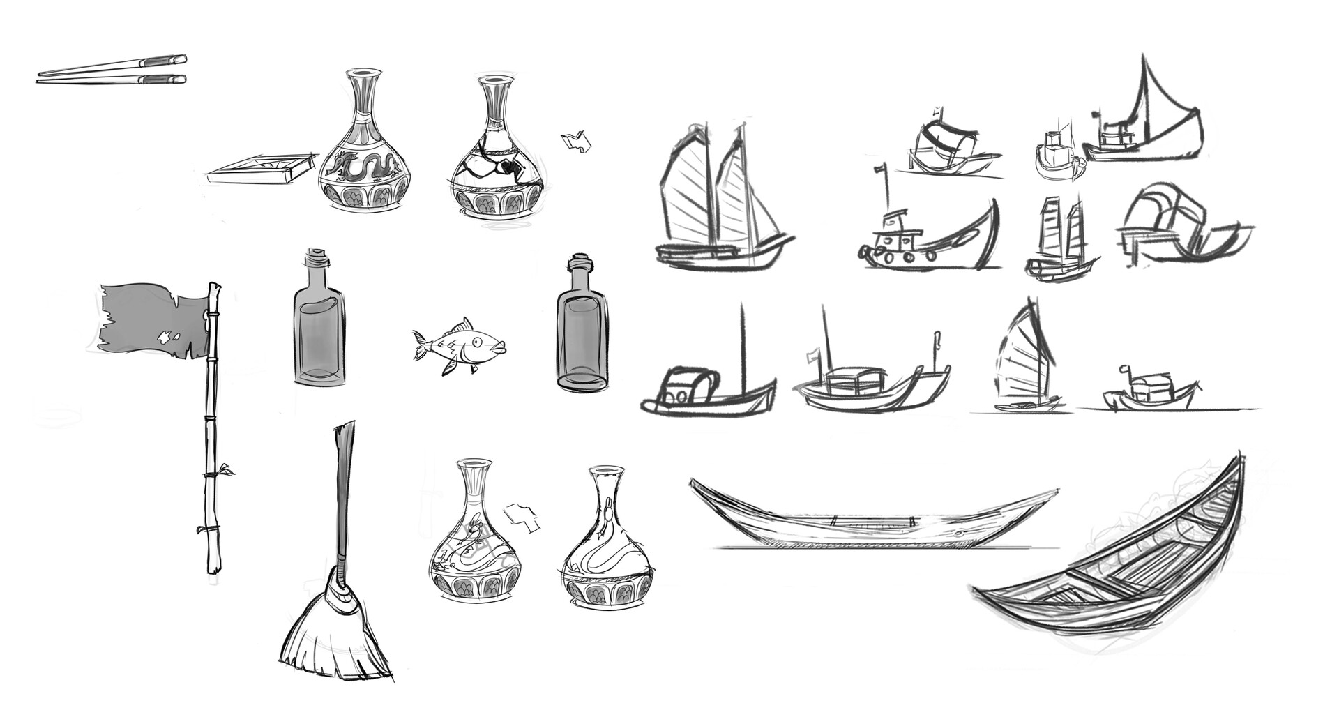 ArtStation - Tales of Nai Nai Animated Show Concept Design