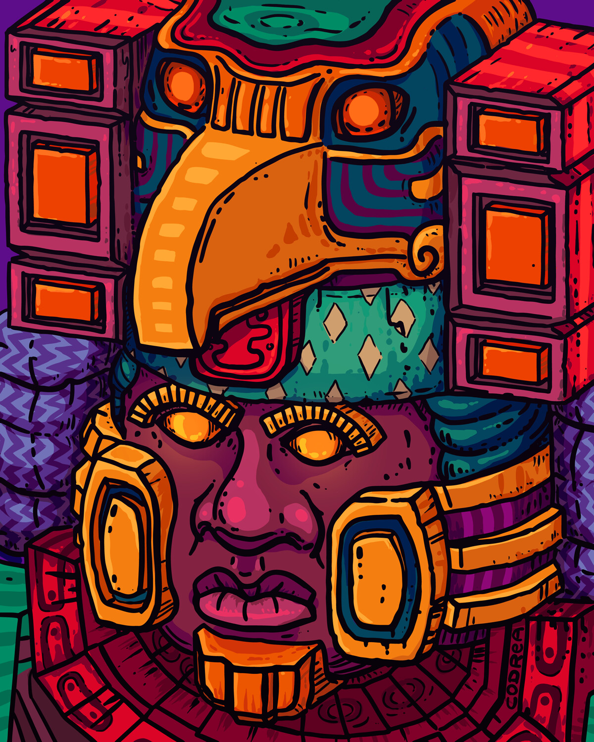 ArtStation - Olmec King, Octav Codrea