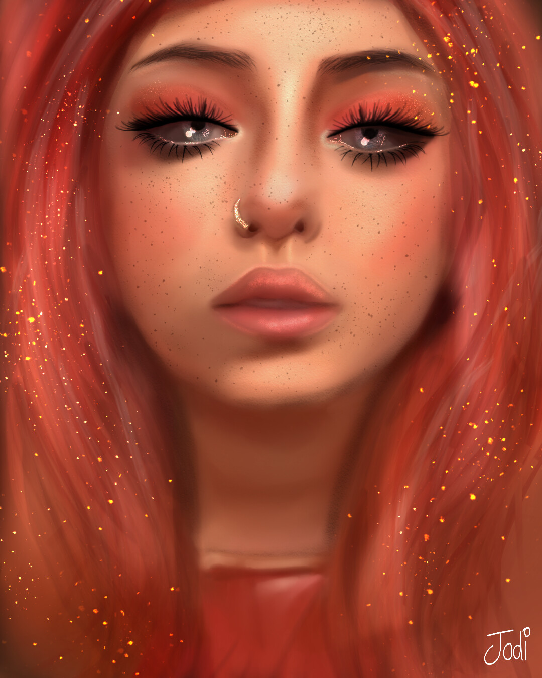ArtStation - Red Head