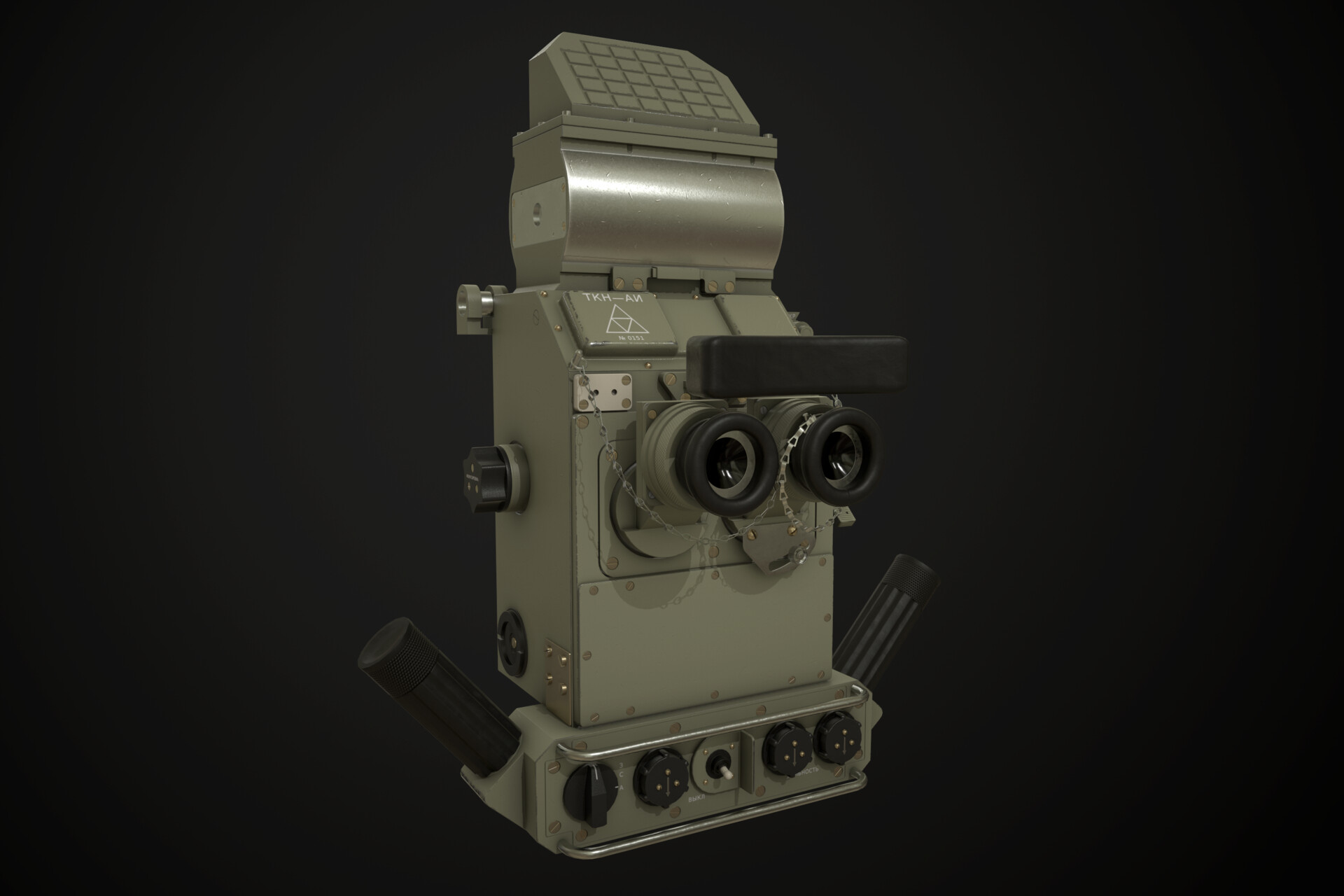 ArtStation - TKN-AI (Commander's Vision Device)