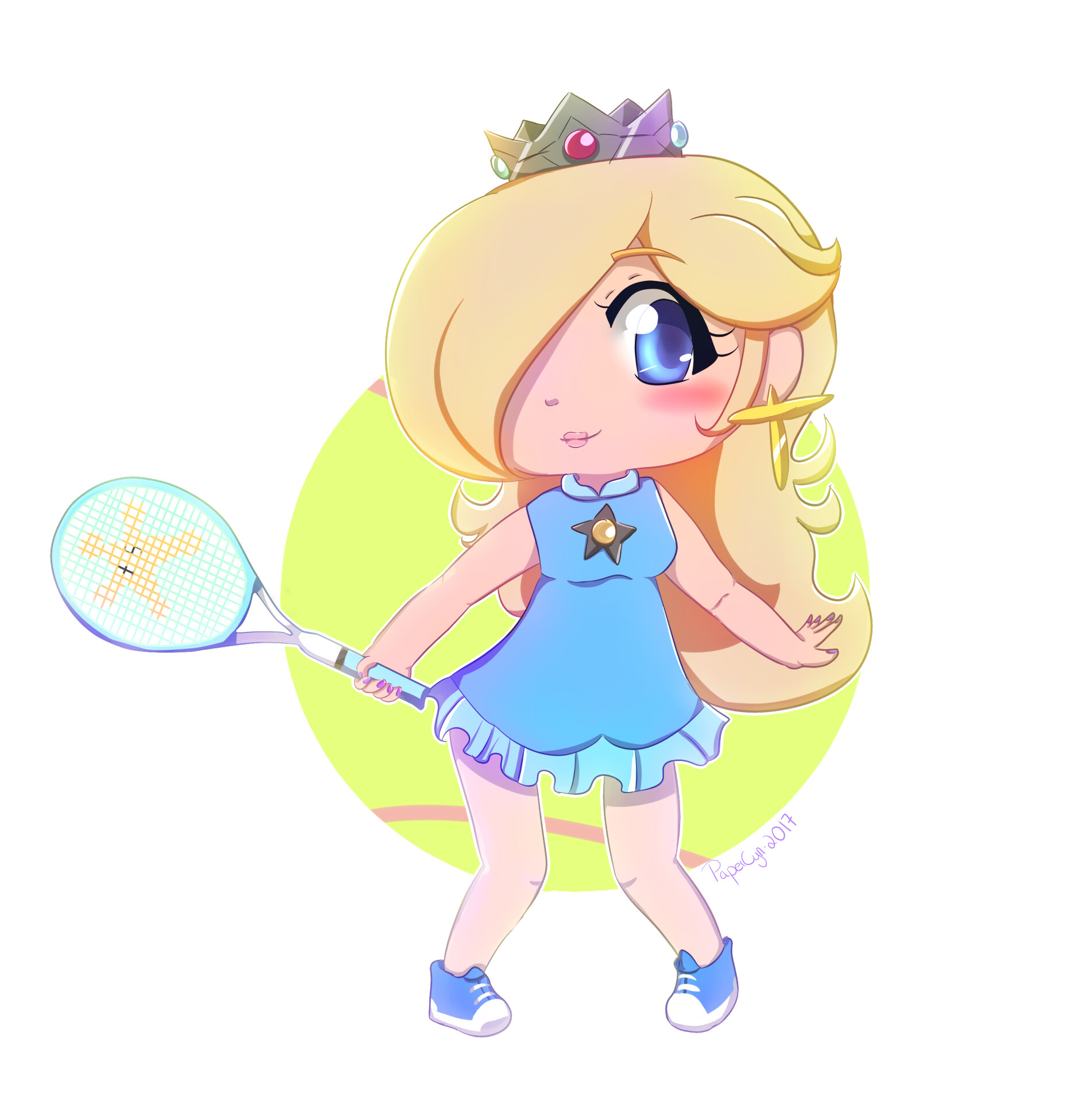 ArtStation - Rosalina - Tennis