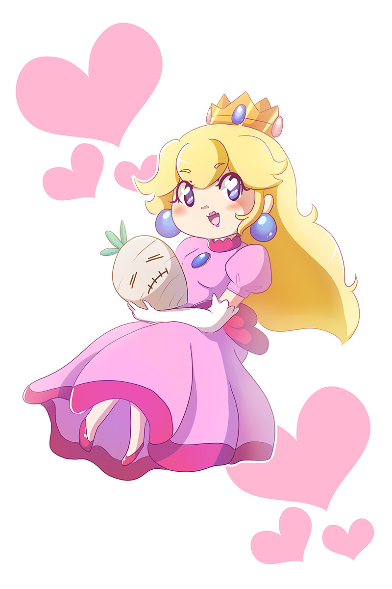 ArtStation - Princess Peach
