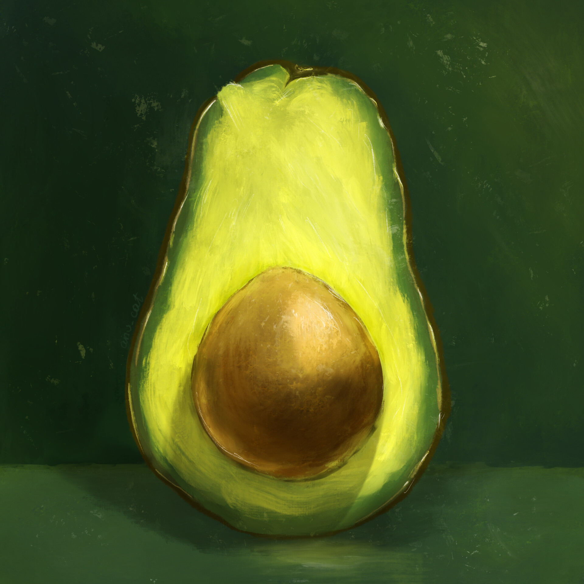 ArtStation - 🥑 Avocado, CG (procreate)
