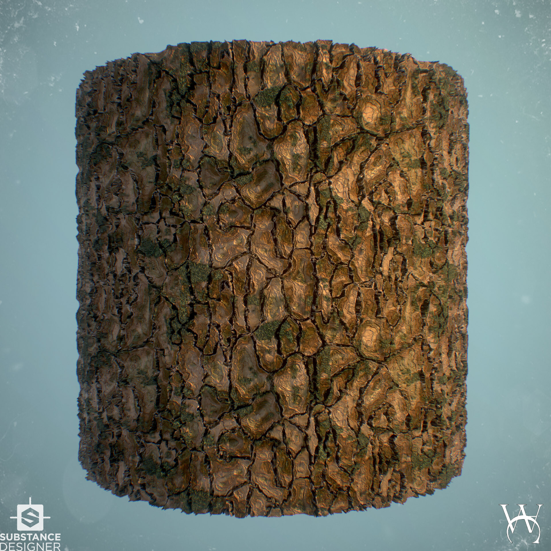 ArtStation - Tree Bark