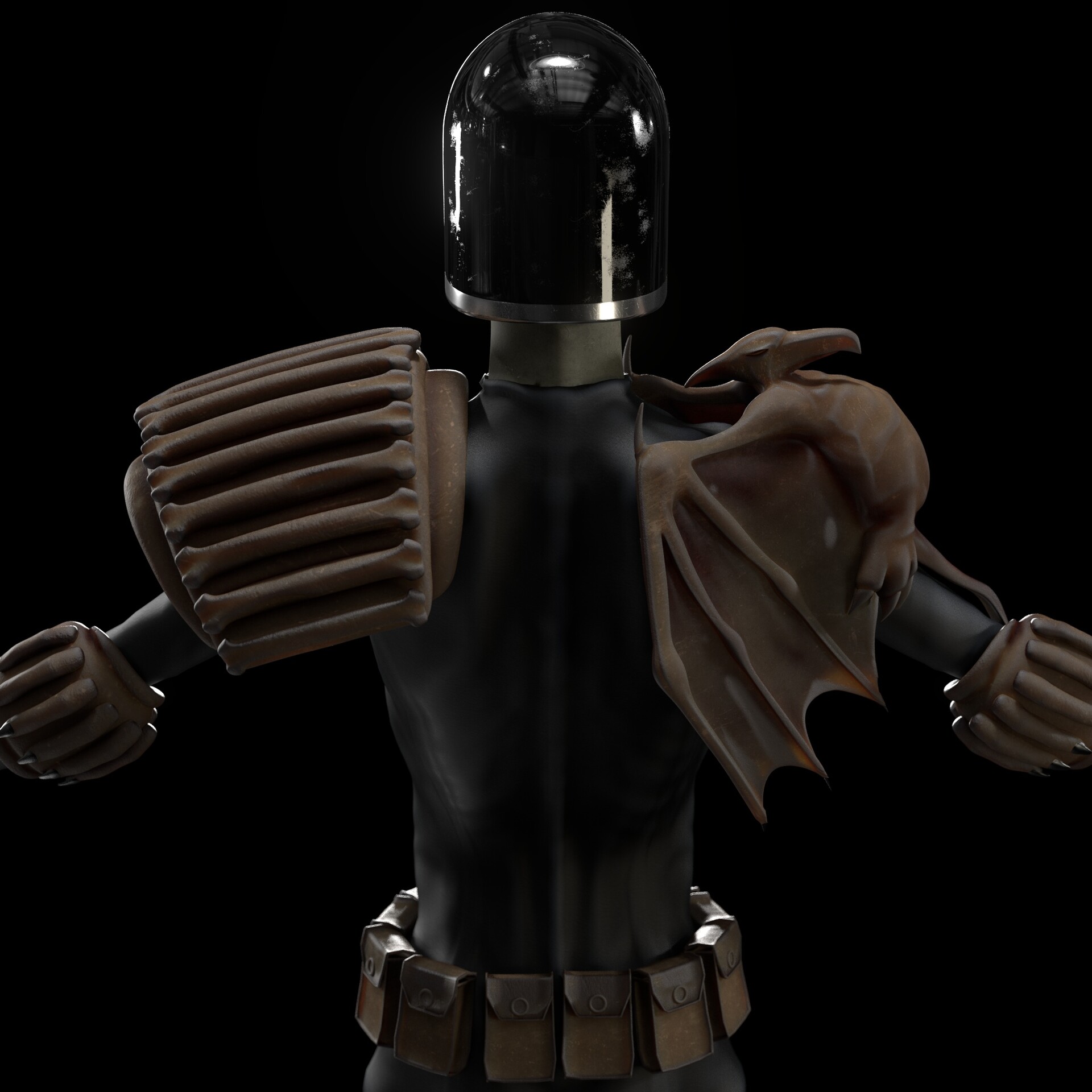 Steve Green Portfolio - Judge Death WIP